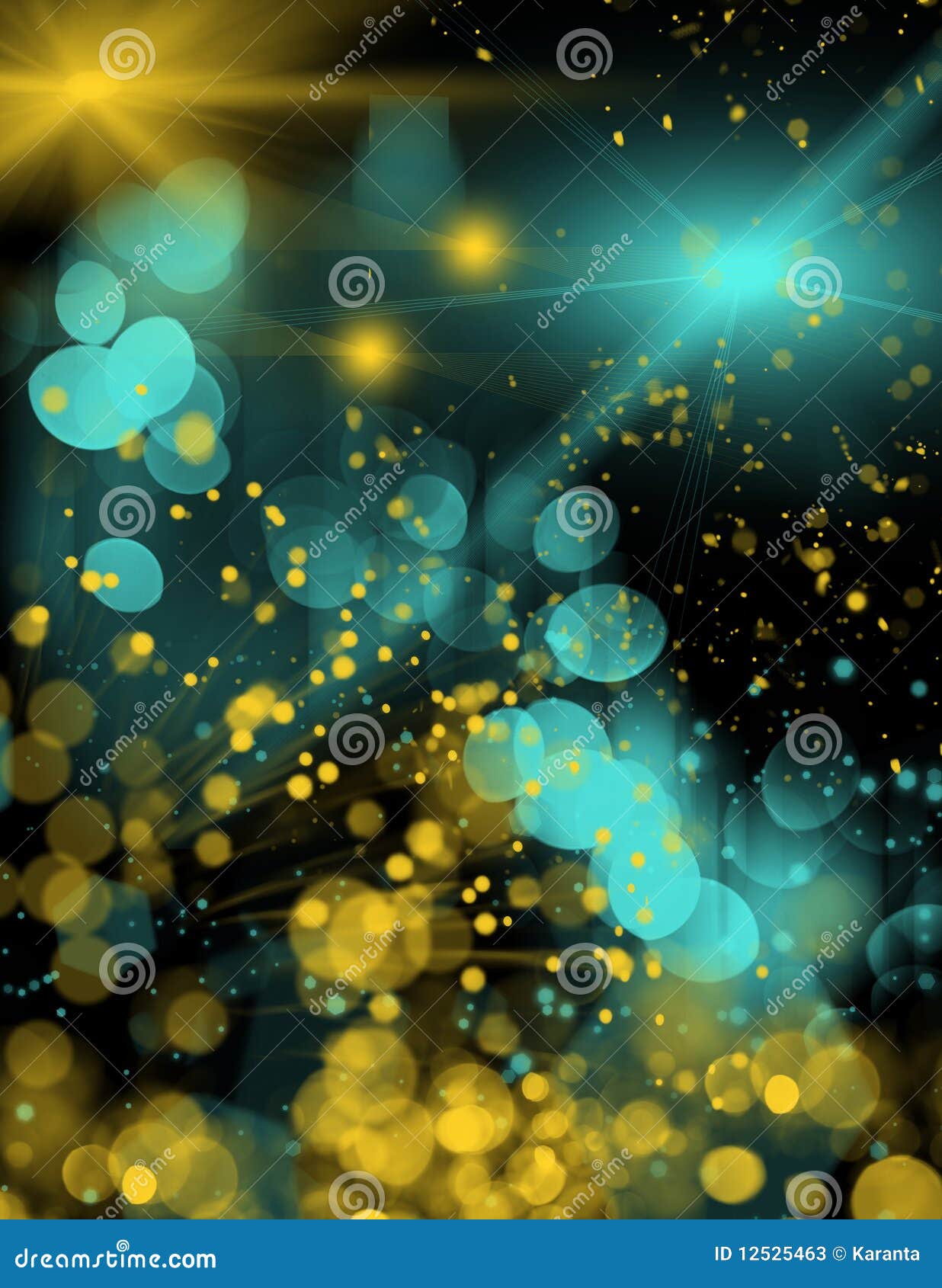 Fondo Con Las Luces Coloridas Stock de ilustración - Ilustración de ...