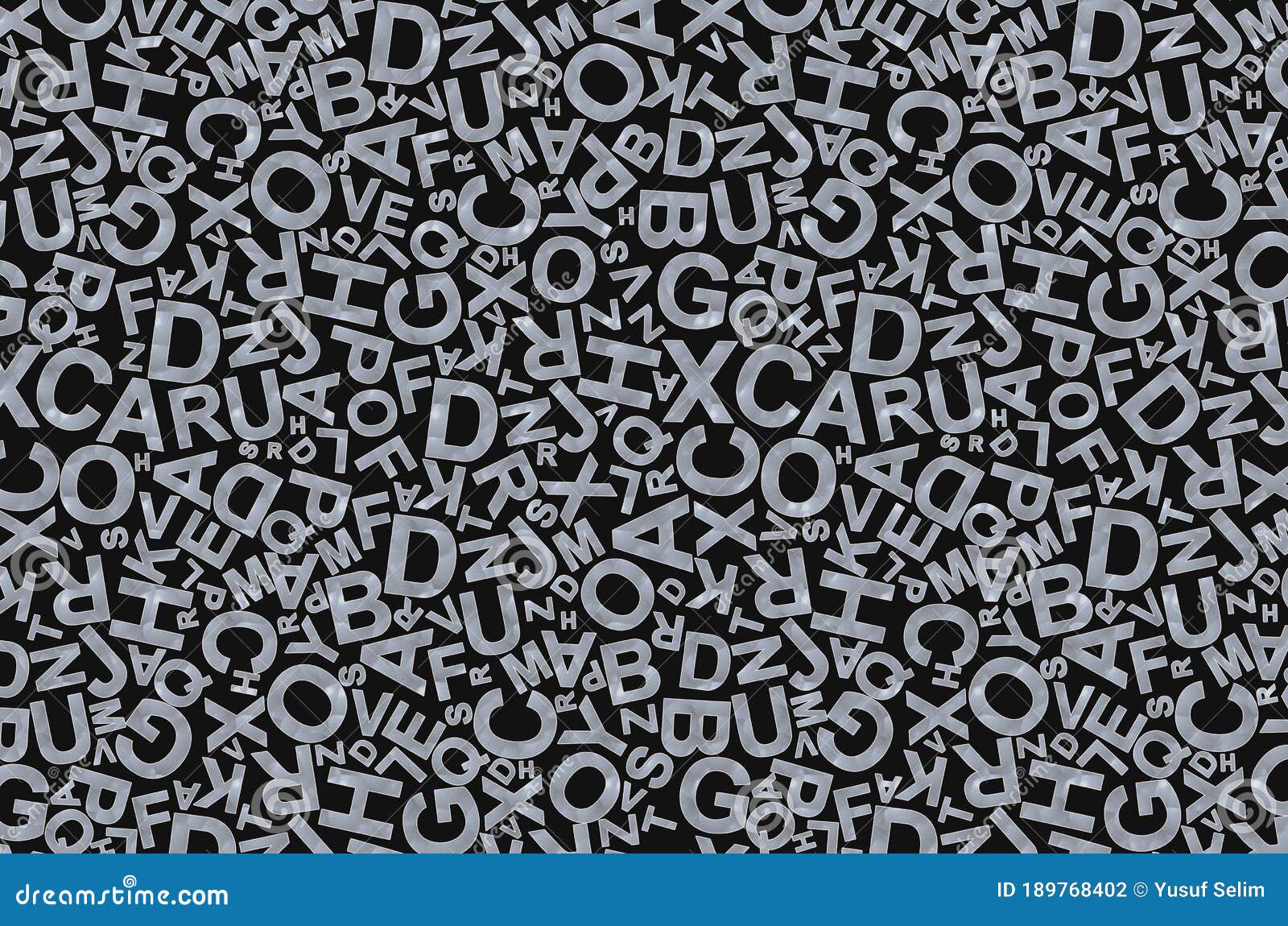 Fondo con letras. stock de ilustración. Ilustración de curva - 189768402