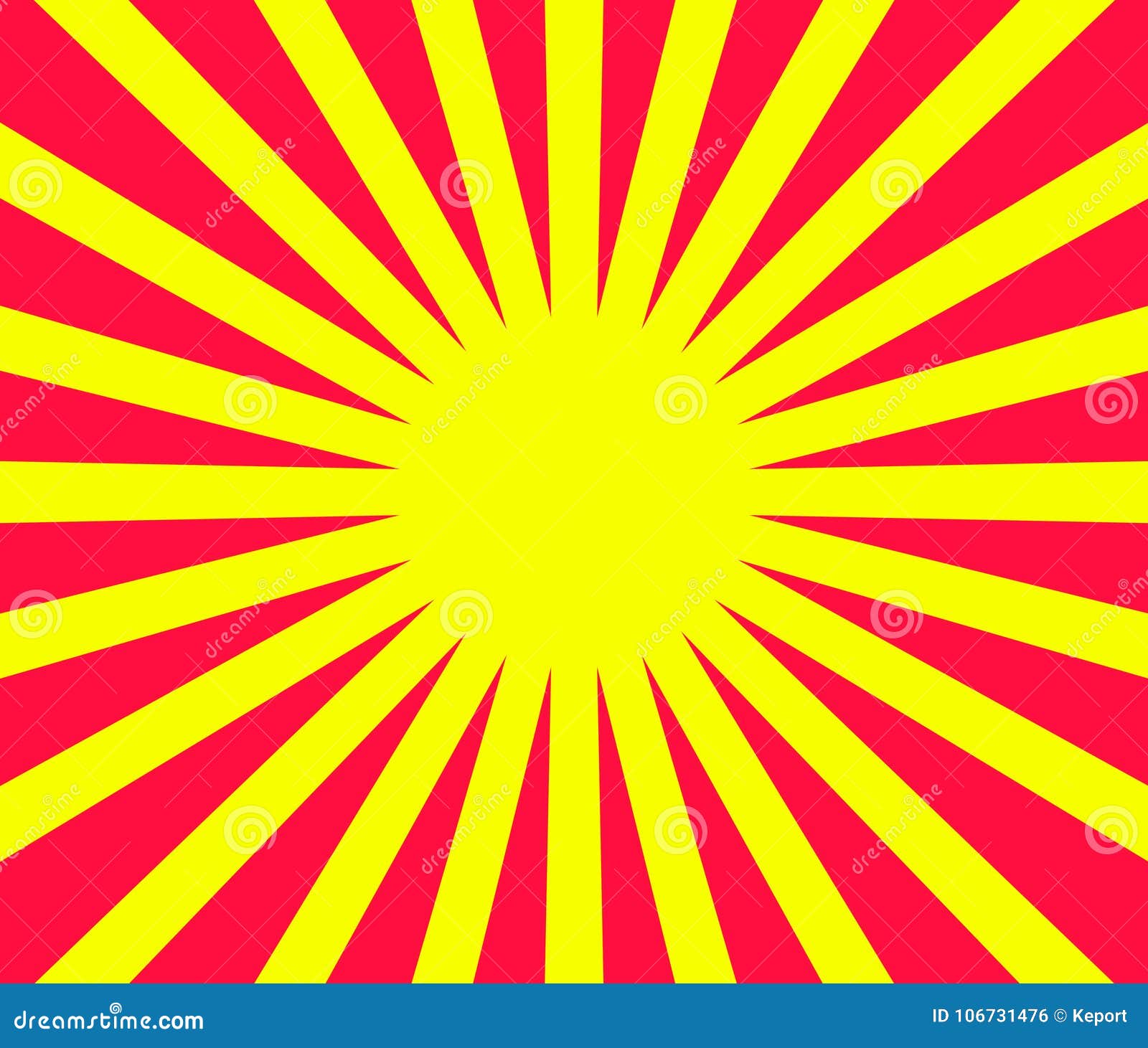 Fondo Con Los Rayos Rojos Y Amarillos Stock de ilustración ...