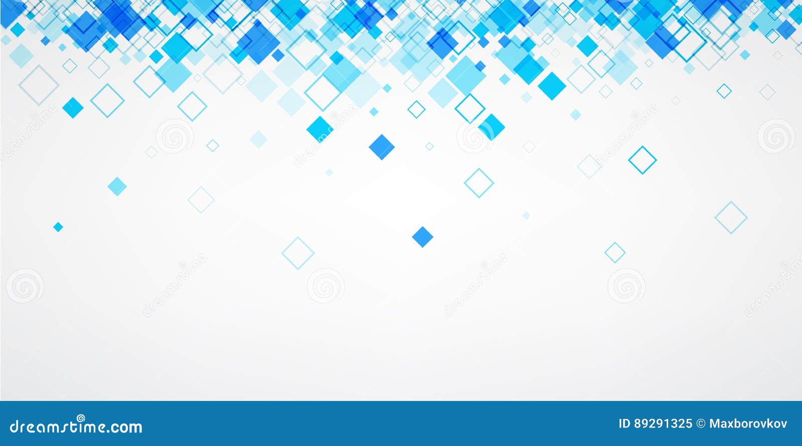 Fondo con rombos azules ilustración del vector. Ilustración de papel ...