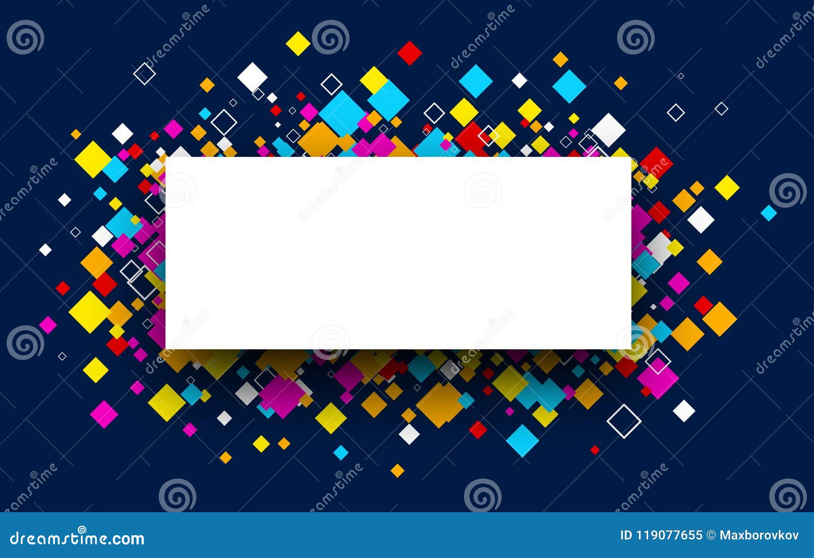 Fondo con rombos del color ilustración del vector. Ilustración de ...