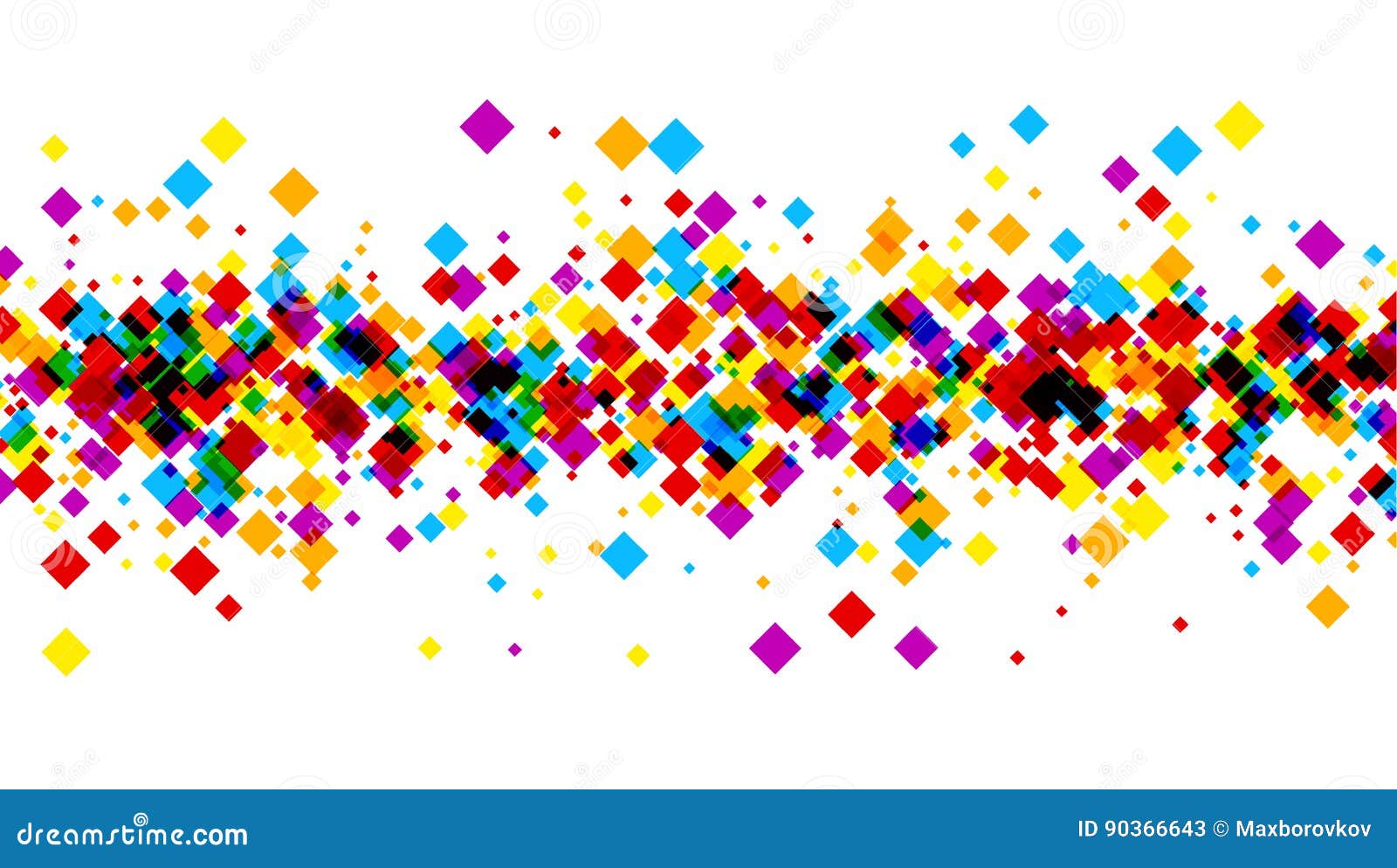 Fondo con rombos del color ilustración del vector. Ilustración de forma ...