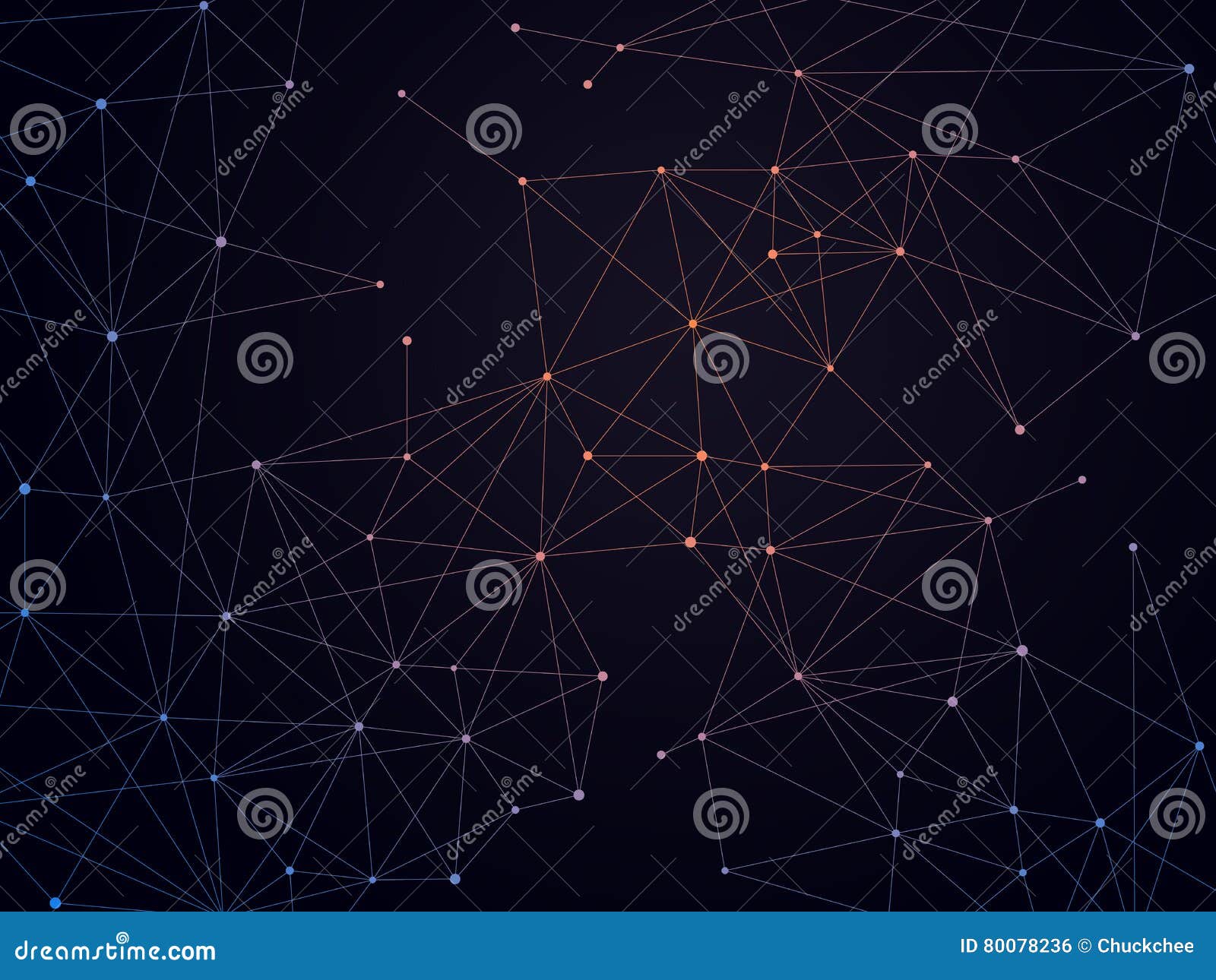 Fondo Conectado De Los Puntos Ilustración del Vector - Ilustración de ...