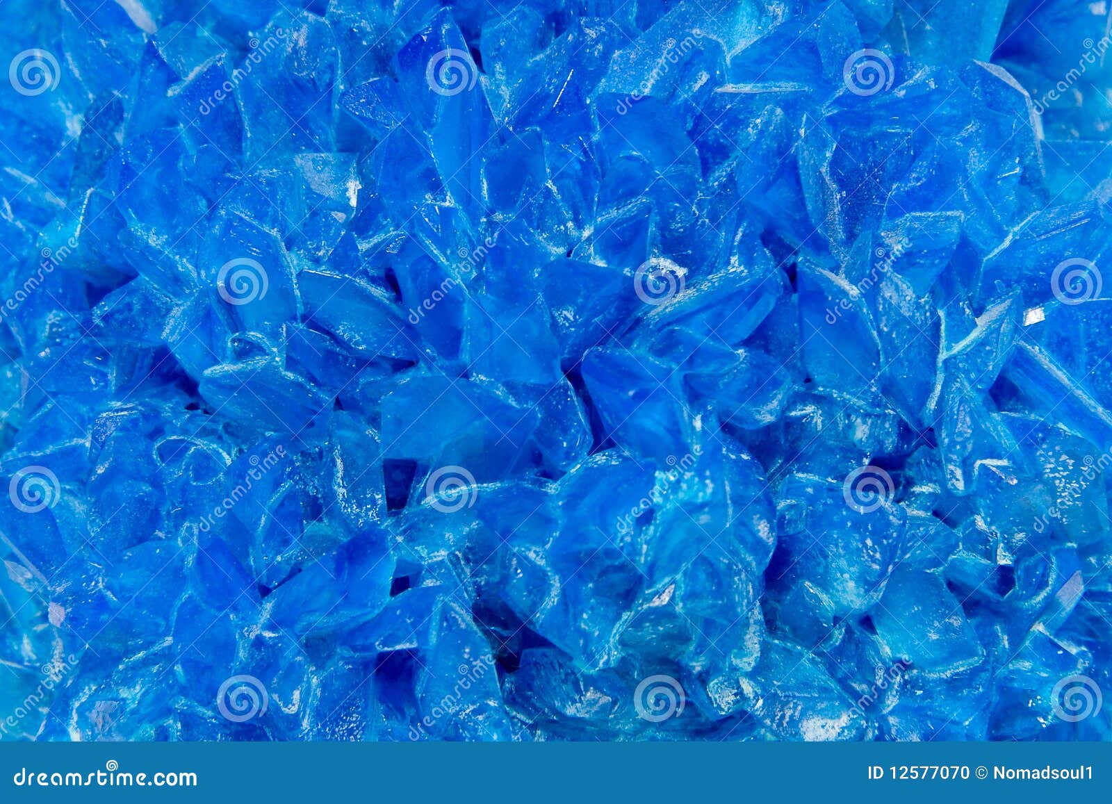 Fondo cristalino azul foto de archivo. Imagen de mineral - 12577070