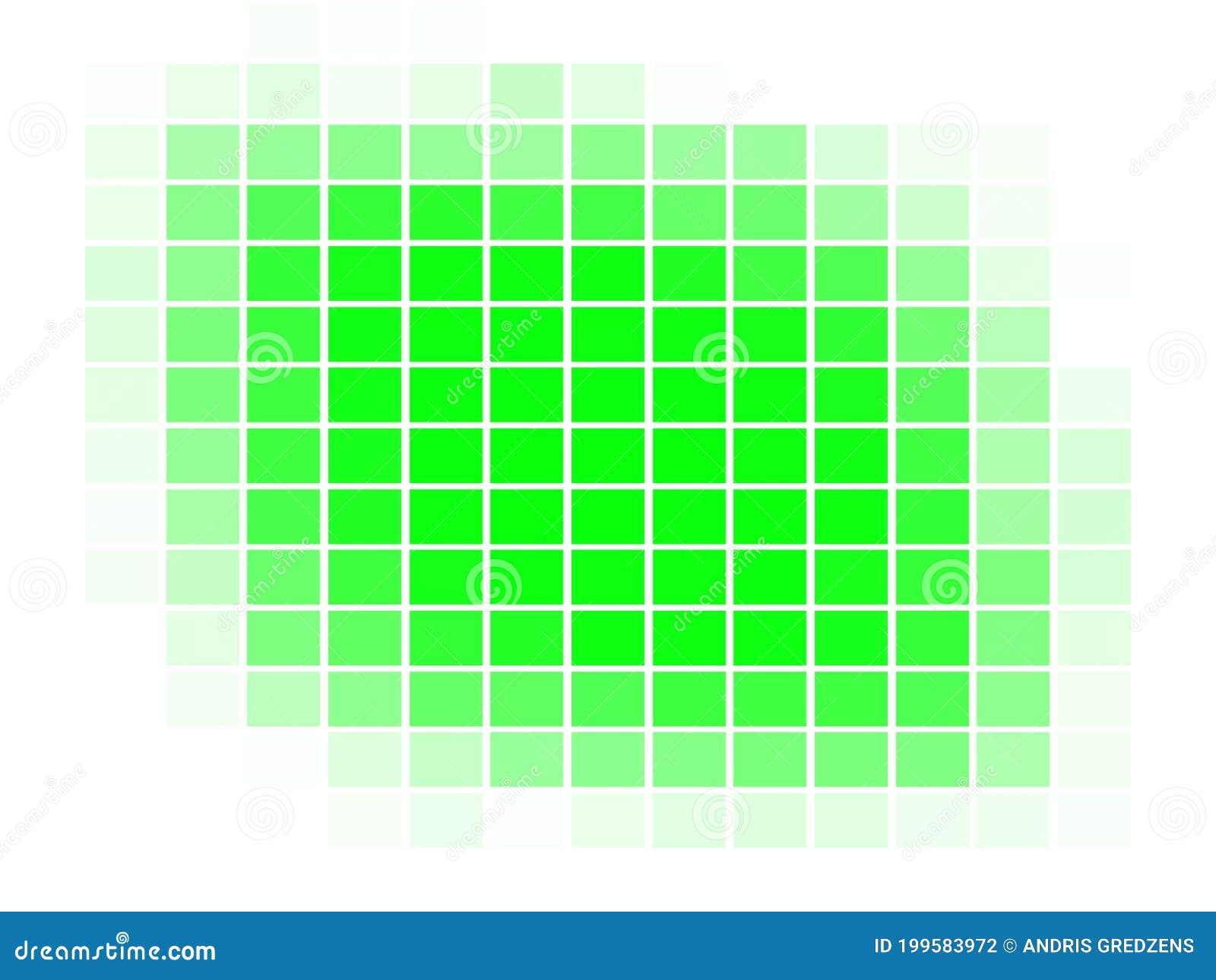 Fondo cuadrado verde stock de ilustración. Ilustración de forma - 199583972