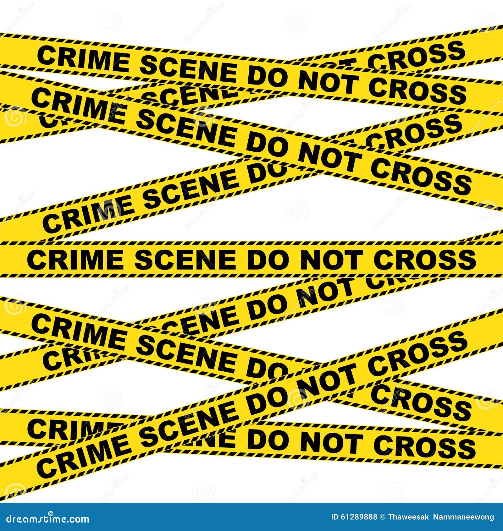 Fondo D'avvertimento Della Scena Del Crimine Illustrazione Vettoriale ...