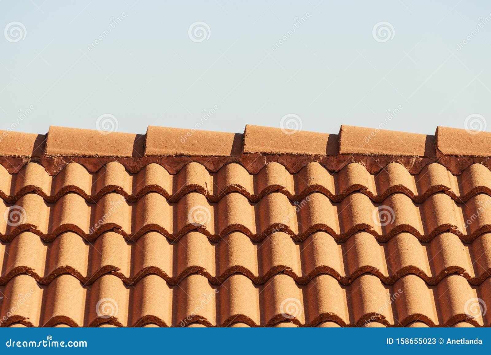 Fondo De Arquitectura De Textura De Techo De Tejas Rojas Imagen de ...