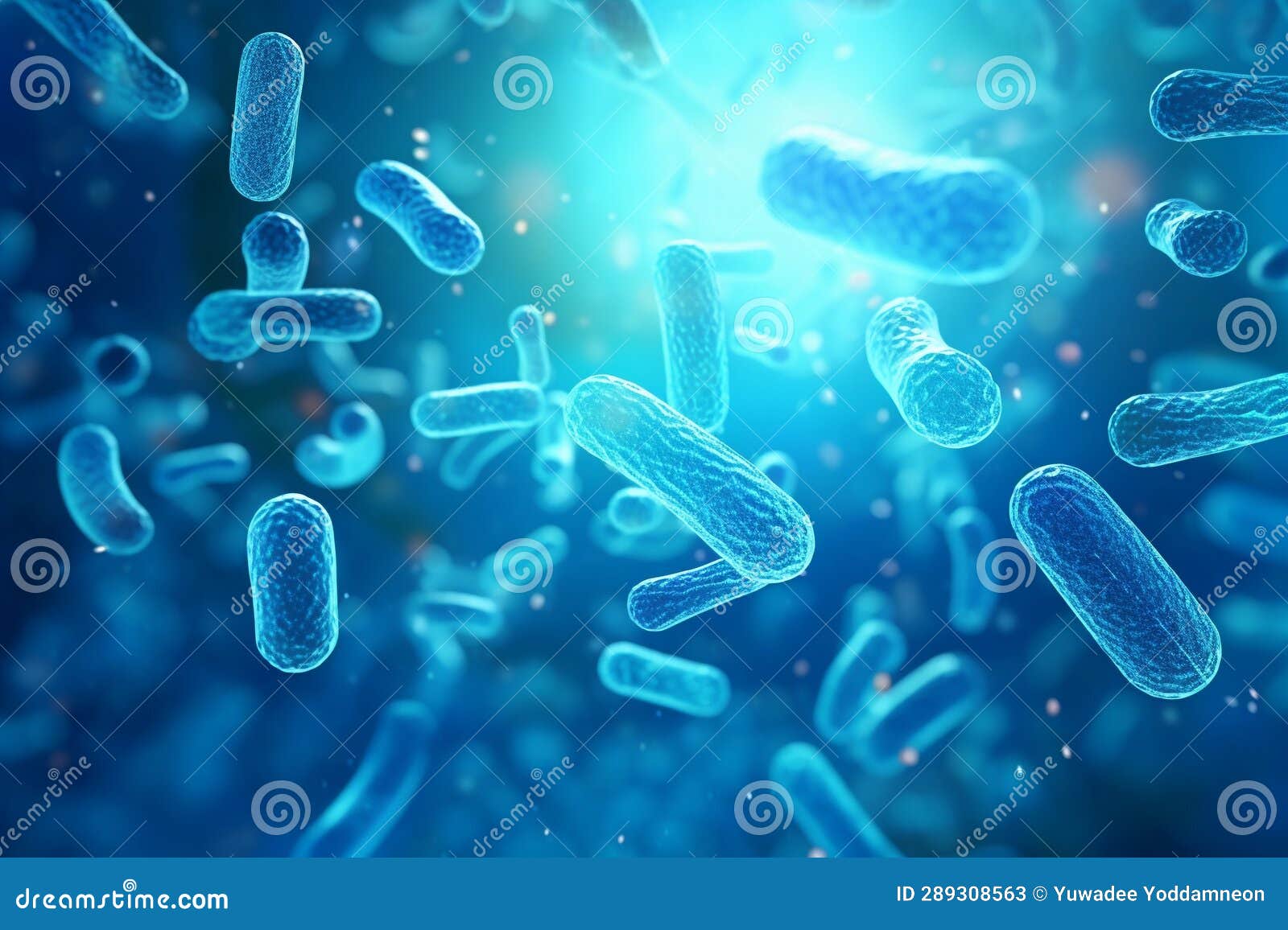 Fondo De Bacterias Realista Stock de ilustración - Ilustración de ...