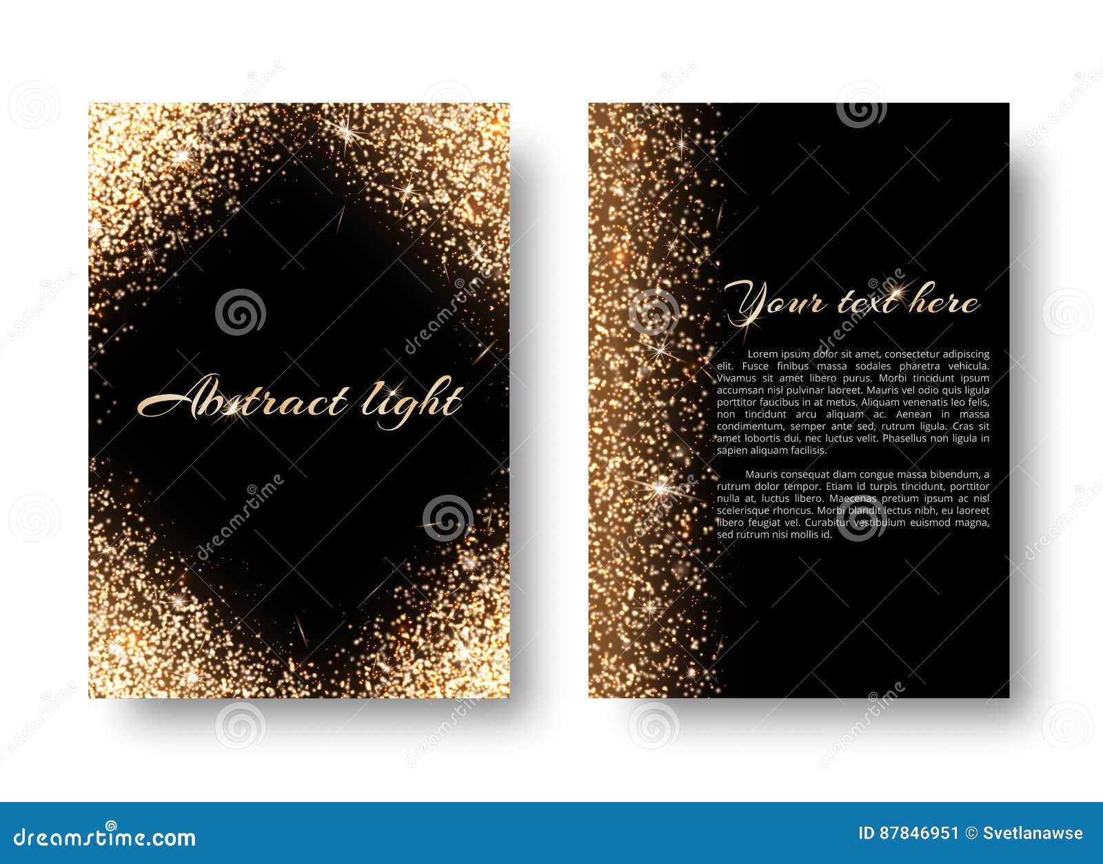 Fondo De Bling Con Efecto Luminoso Ilustración del Vector - Ilustración ...