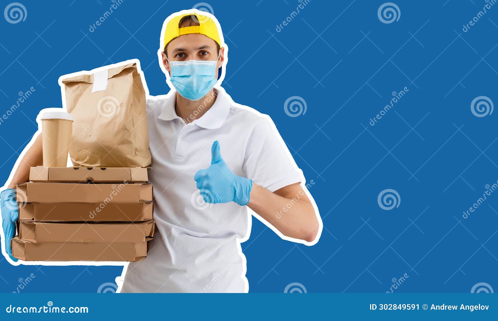 Fondo De Color Azul Aislado De Persona Imagen de archivo - Imagen de ...