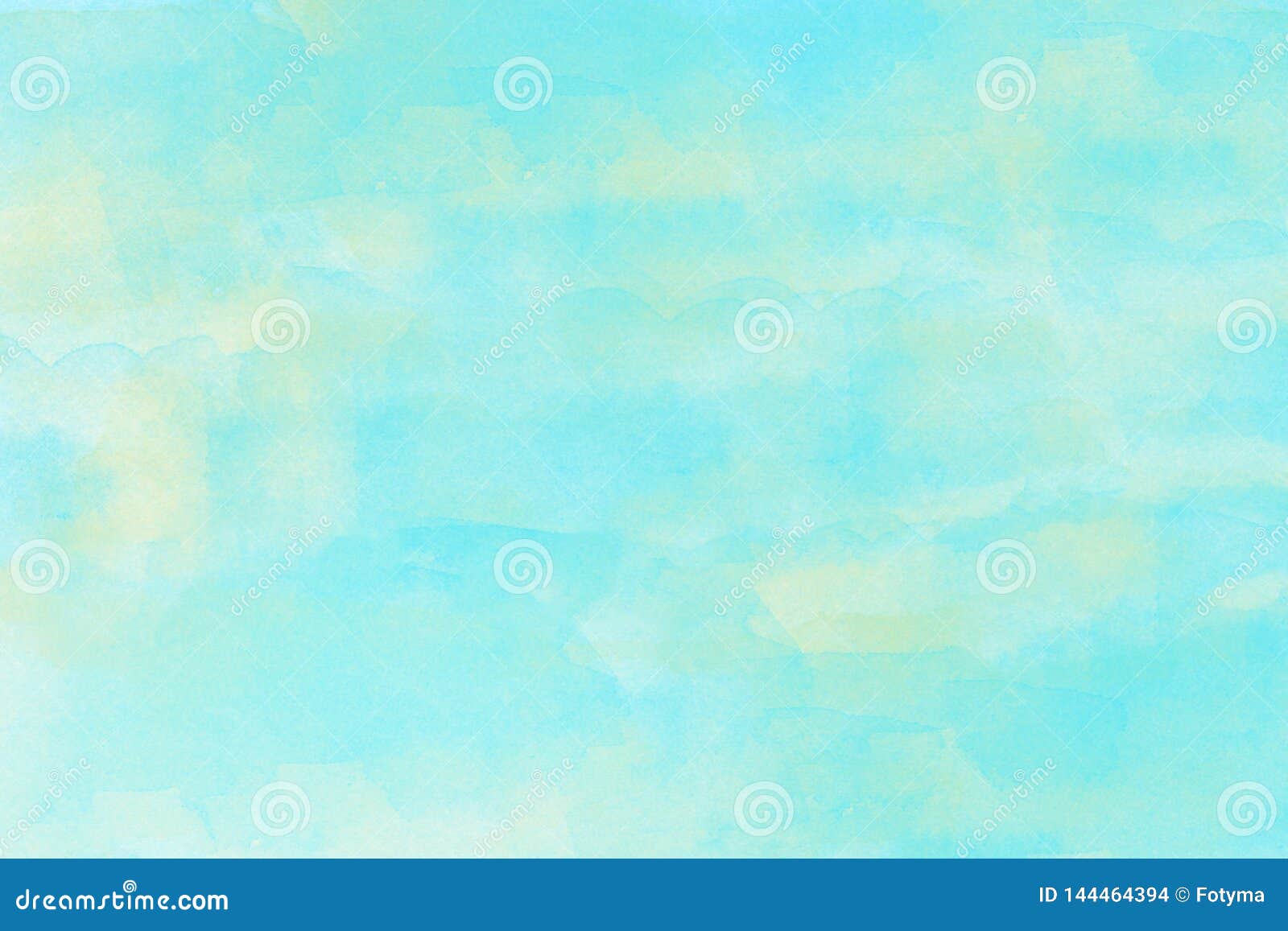 Fondo De Color Azul Turquesa Y Amarillo Stock de ilustración ...