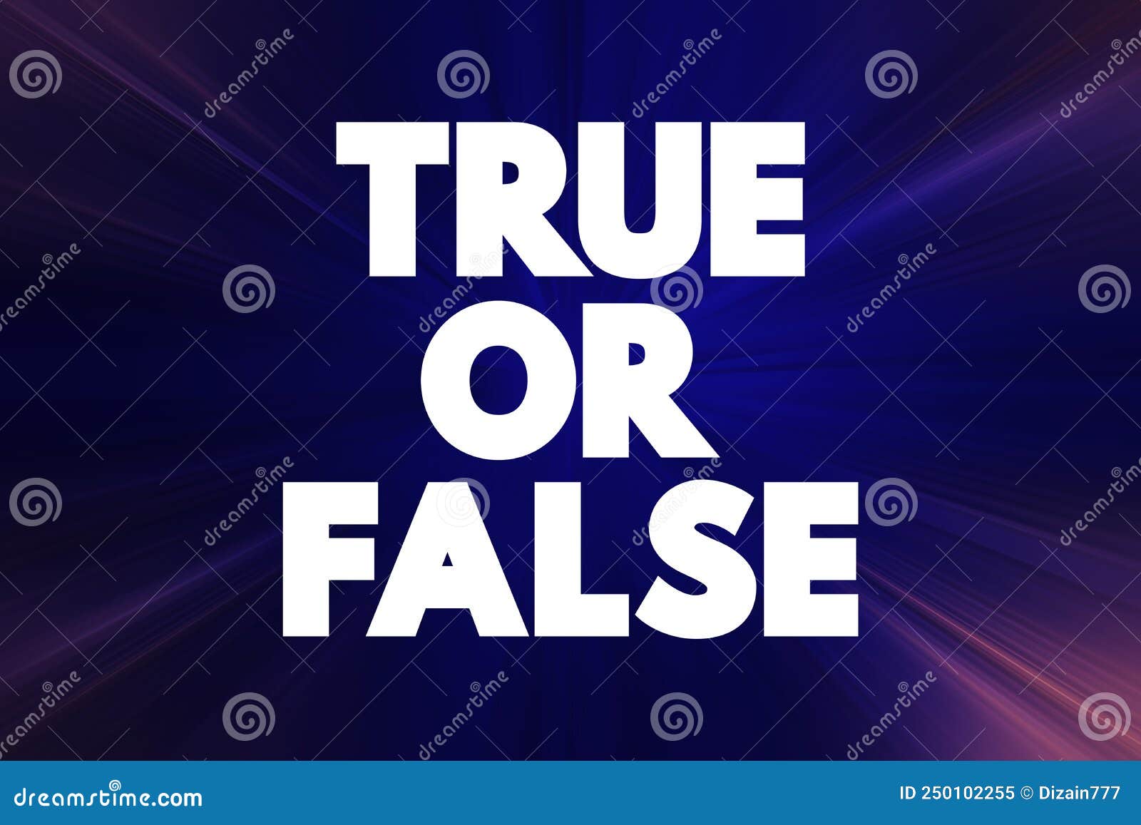 Fondo De Comillas De Texto Verdadero O Falso Stock de ilustración ...