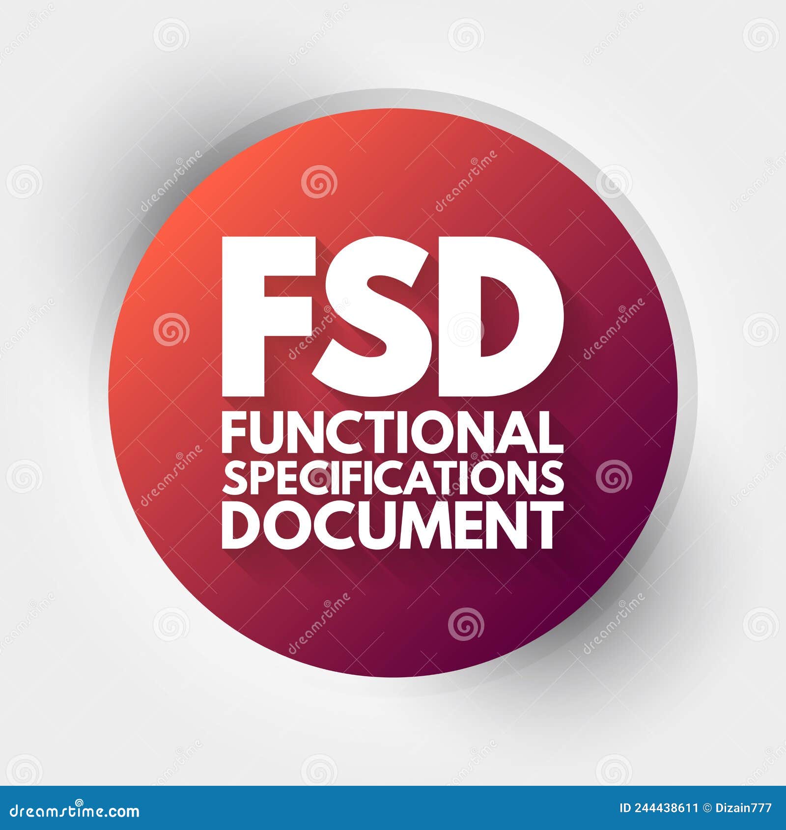 Fondo De Concepto De Documento De Especificaciones Funcionales De Fsd ...