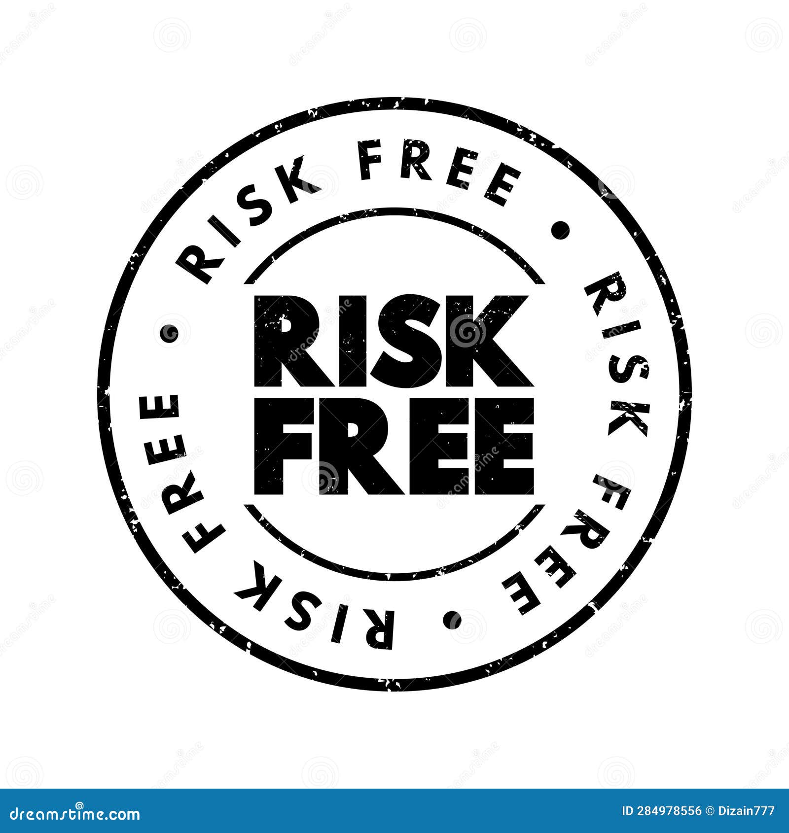 Fondo De Concepto De Marca De Texto Libre De Riesgo Foto de archivo ...