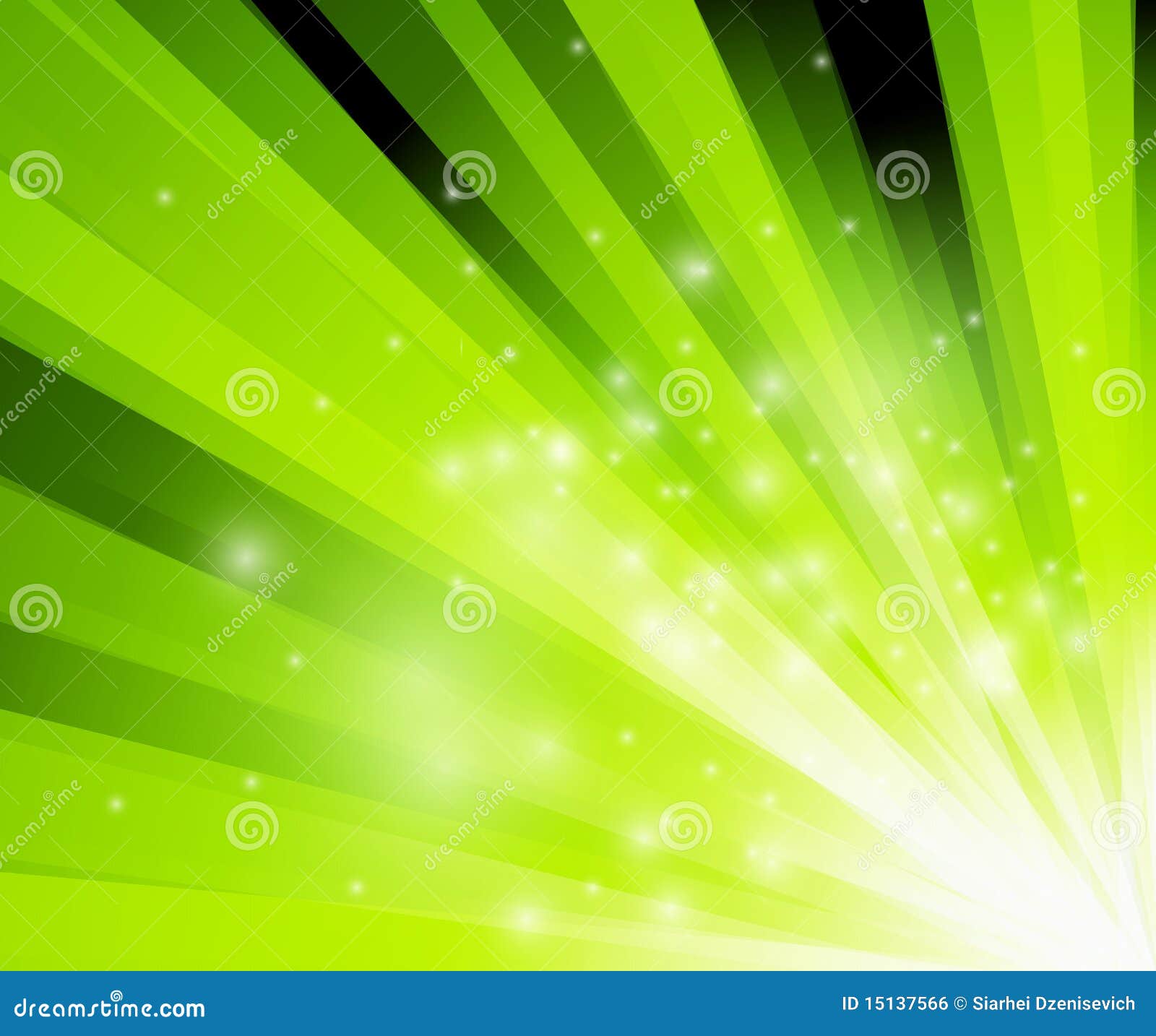 Fondo De Destello Verde Abstracto Ilustración del Vector - Ilustración ...