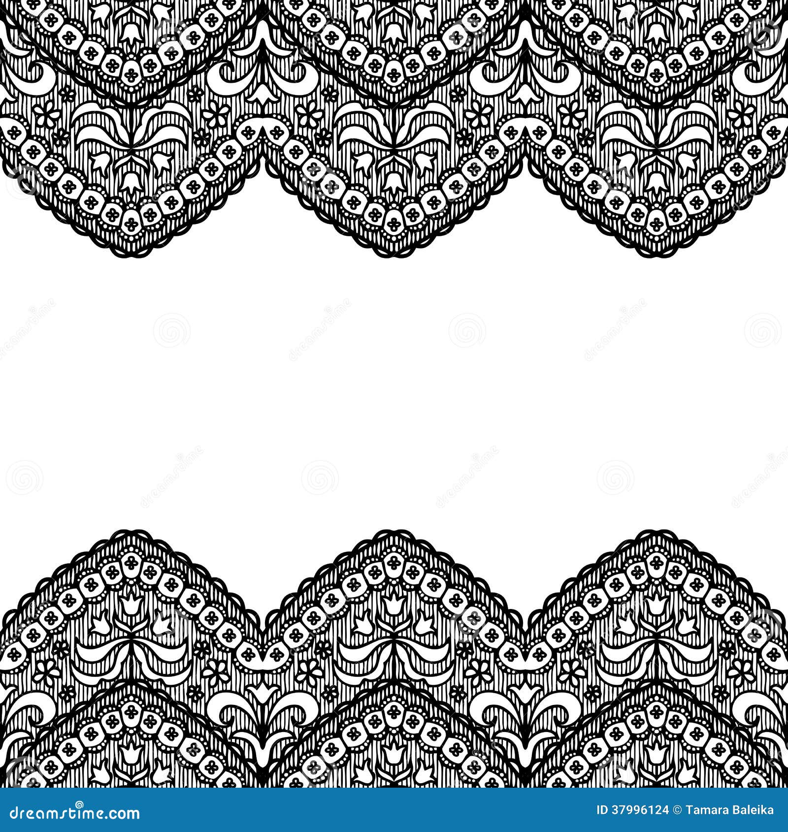 Fondo De Encaje Del Vintage. Ilustración del Vector - Ilustración de ...