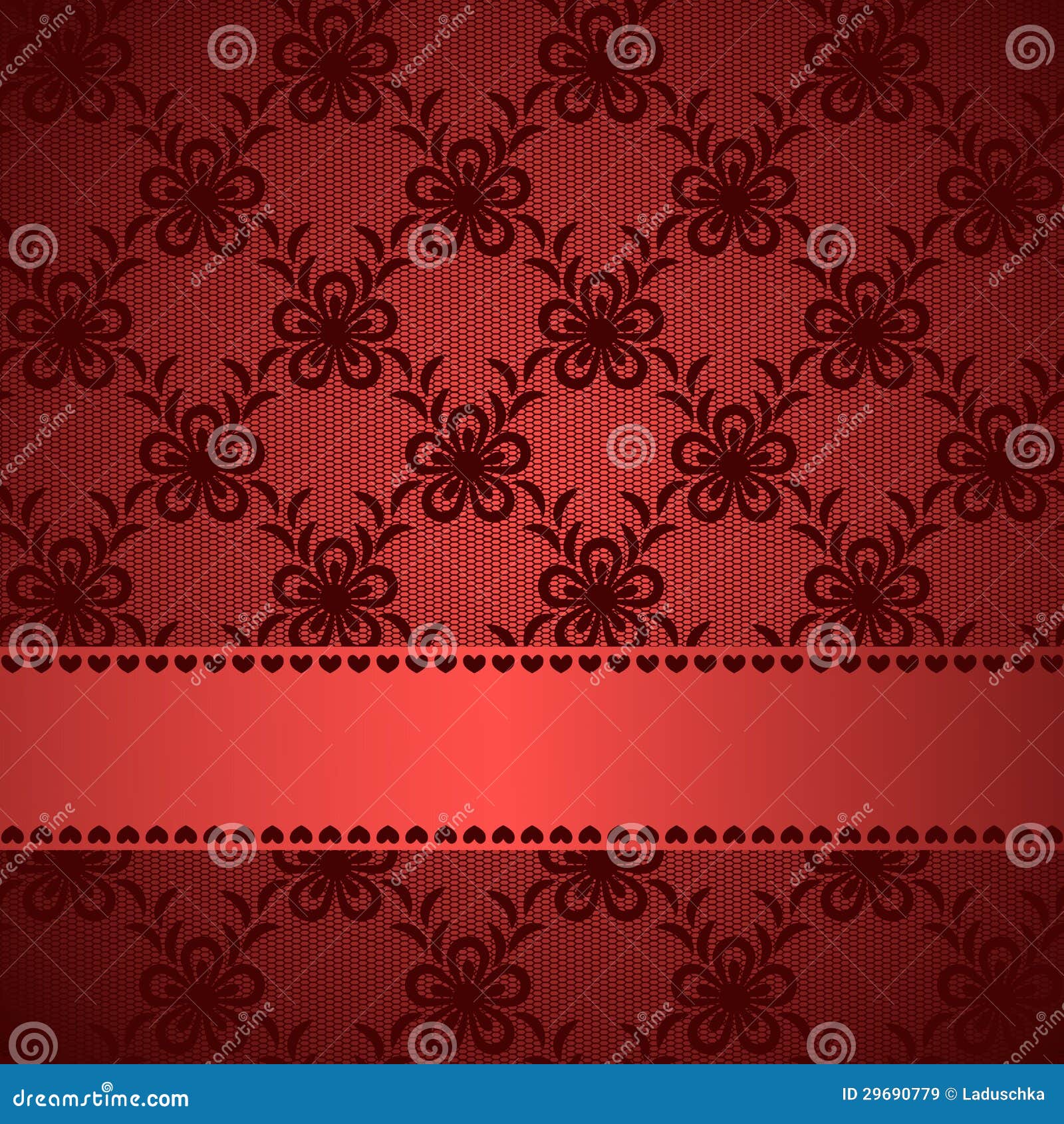 Fondo de encaje rojo ilustración del vector. Ilustración de sedoso ...