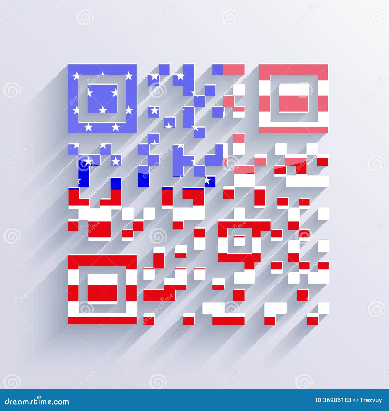 Fondo De La Bandera De Los E.E.U.U. Del Vector. Eps10 Stock de ...