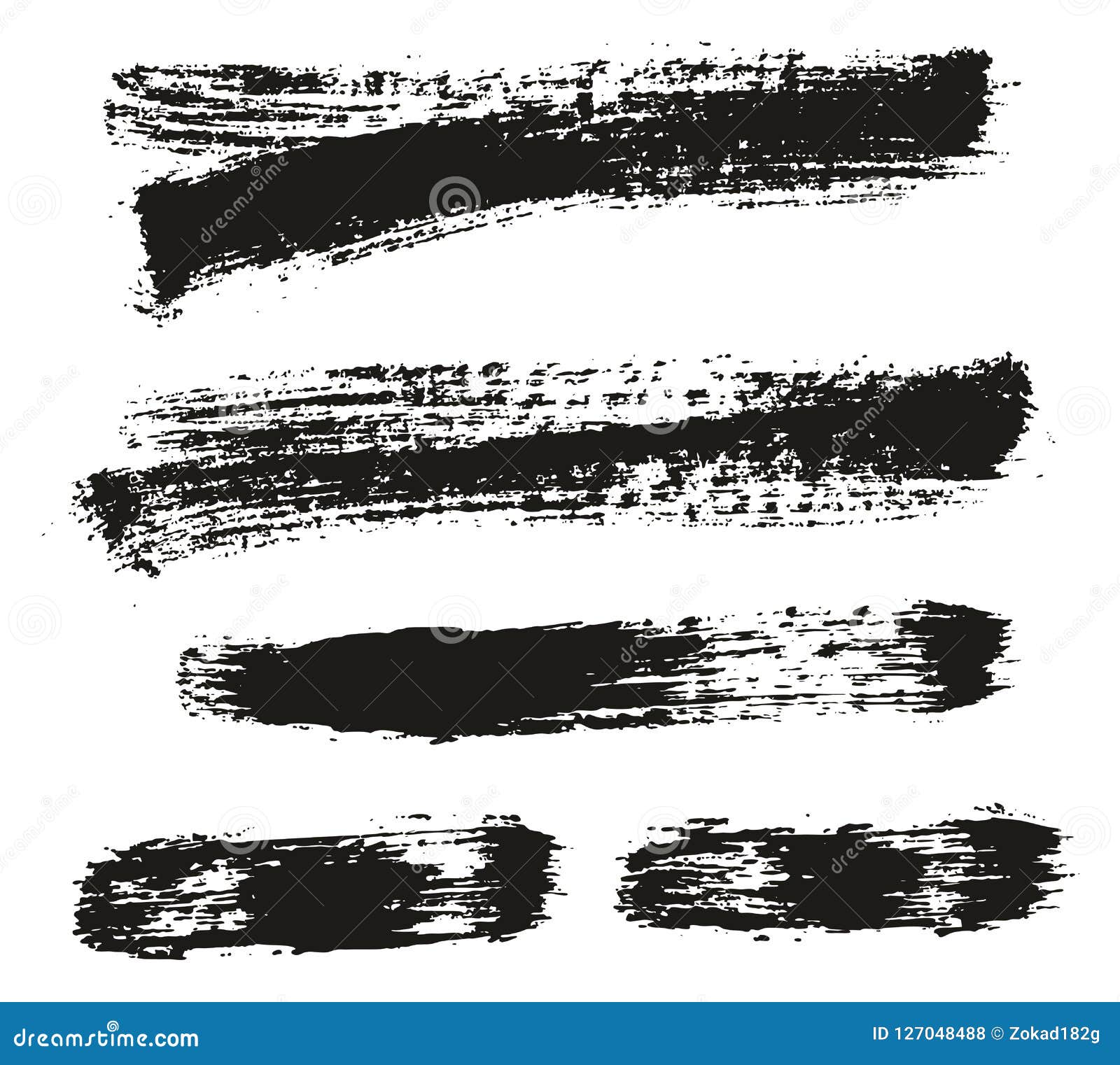 Fondo de la brocha ilustración del vector. Ilustración de extracto ...