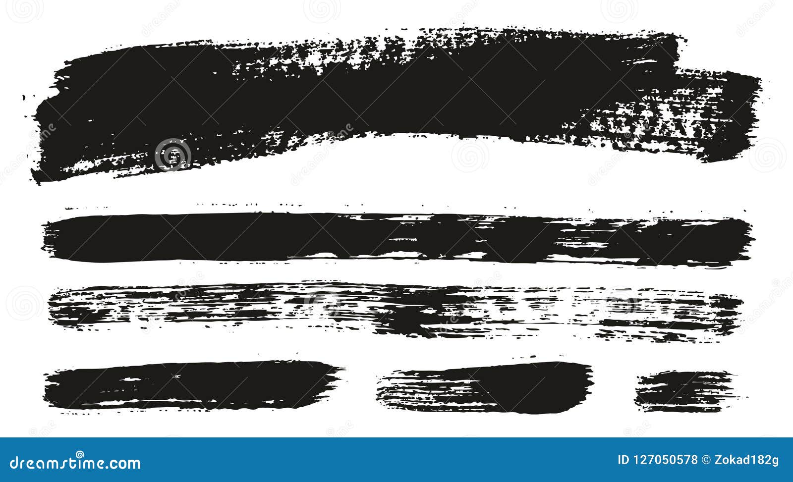 Fondo de la brocha ilustración del vector. Ilustración de silueta ...