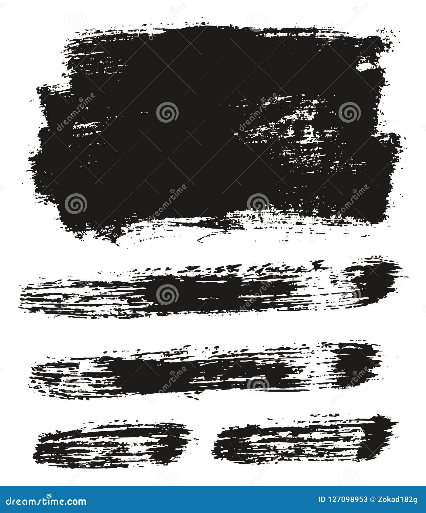 Fondo de la brocha ilustración del vector. Ilustración de horror ...