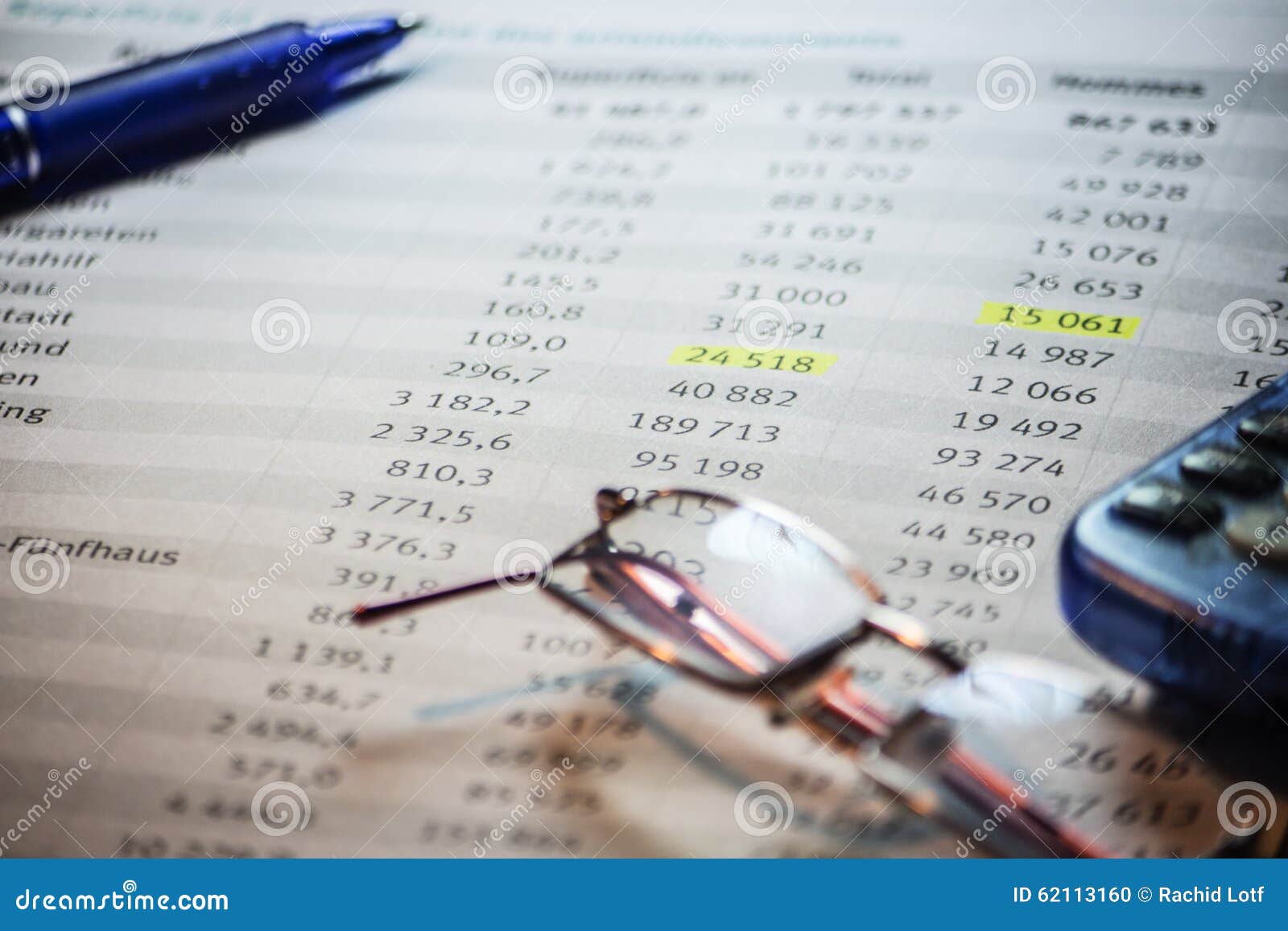 Fondo De La Contabilidad Empresarial Foto de archivo - Imagen de ...