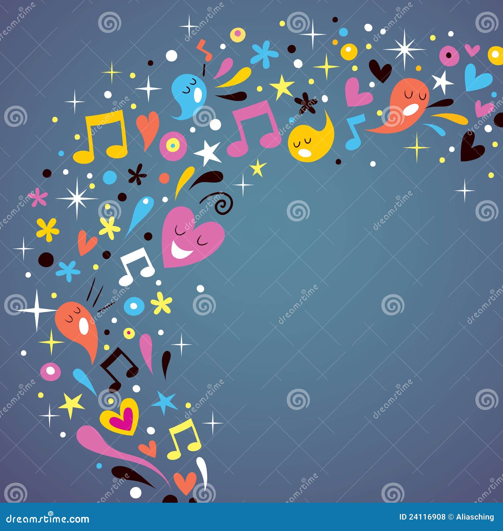 Fondo de la diversión ilustración del vector. Ilustración de ornamento ...