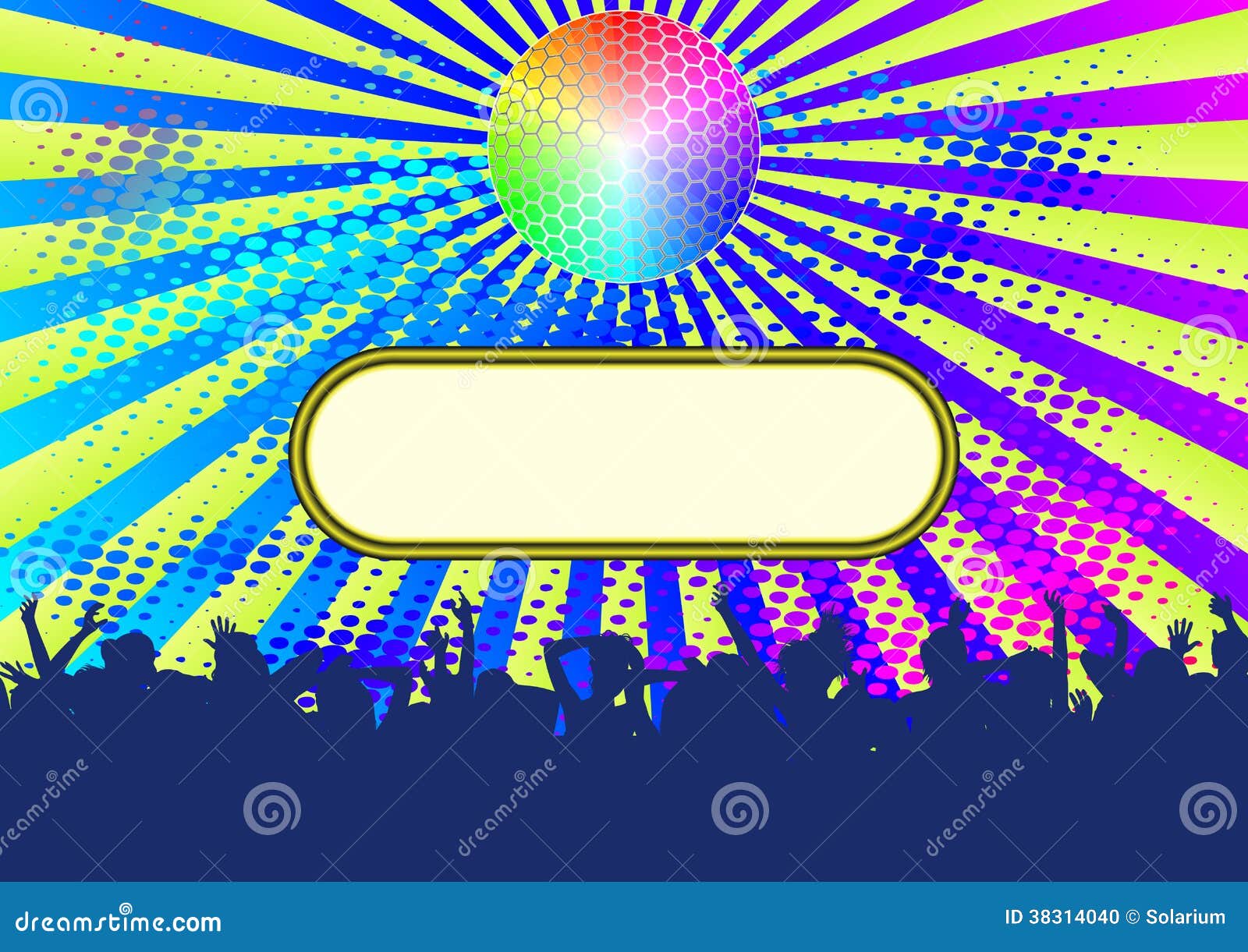 Fondo de la diversión ilustración del vector. Ilustración de discoteca ...