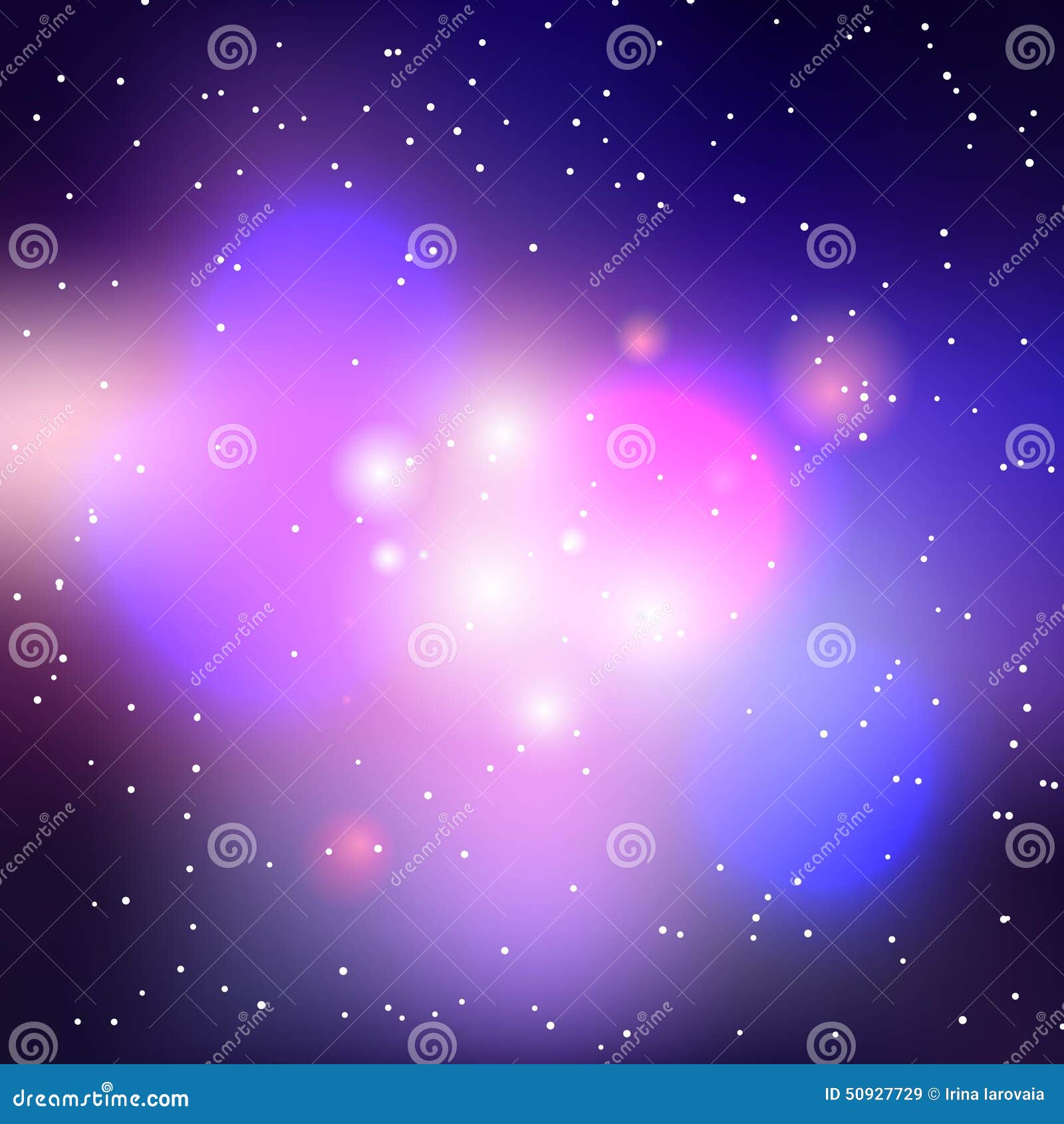 Fondo De La Galaxia Del Vector Ilustración del Vector - Ilustración de ...