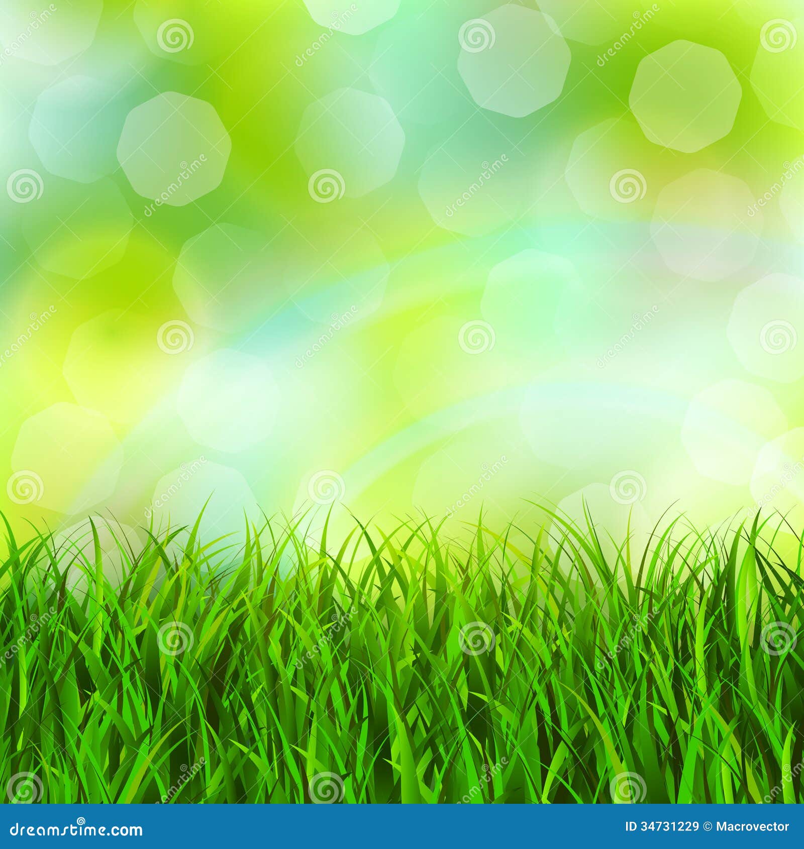 Fondo de la hierba ilustración del vector. Ilustración de extracto ...