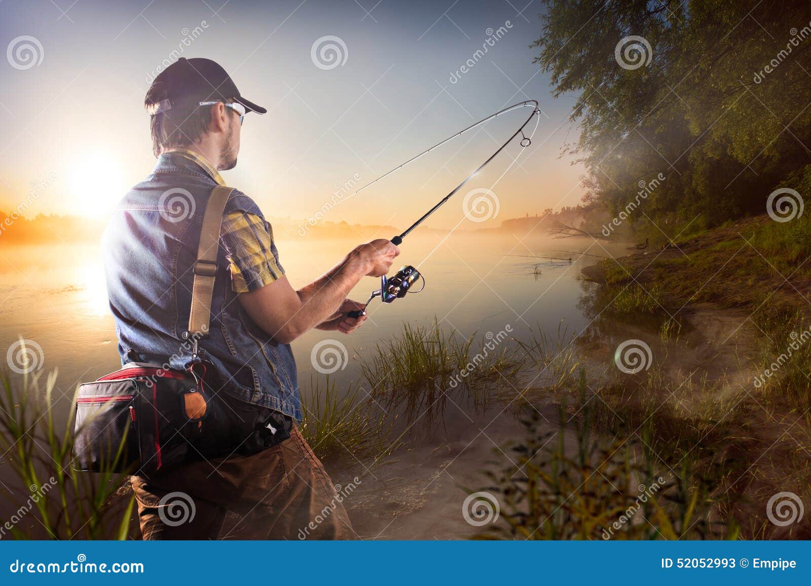 Fondo de la pesca imagen de archivo. Imagen de recreacional - 52052993