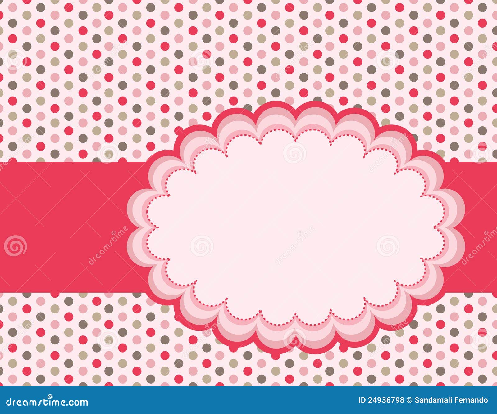 Fondo de la polca ilustración del vector. Ilustración de puntos - 24936798