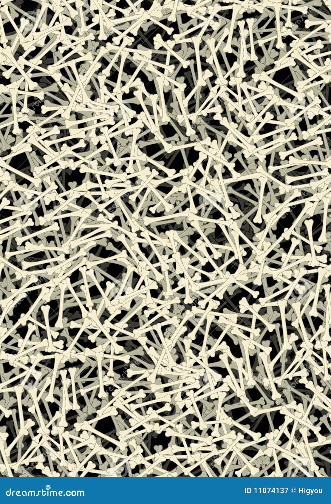 Fondo De La Textura Del Hueso Ilustración del Vector - Ilustración de ...