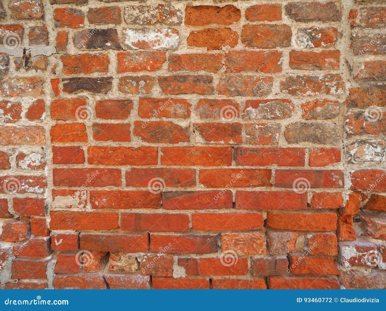 Fondo De La Textura Del Ladrillo Rojo Foto de archivo - Imagen de ...