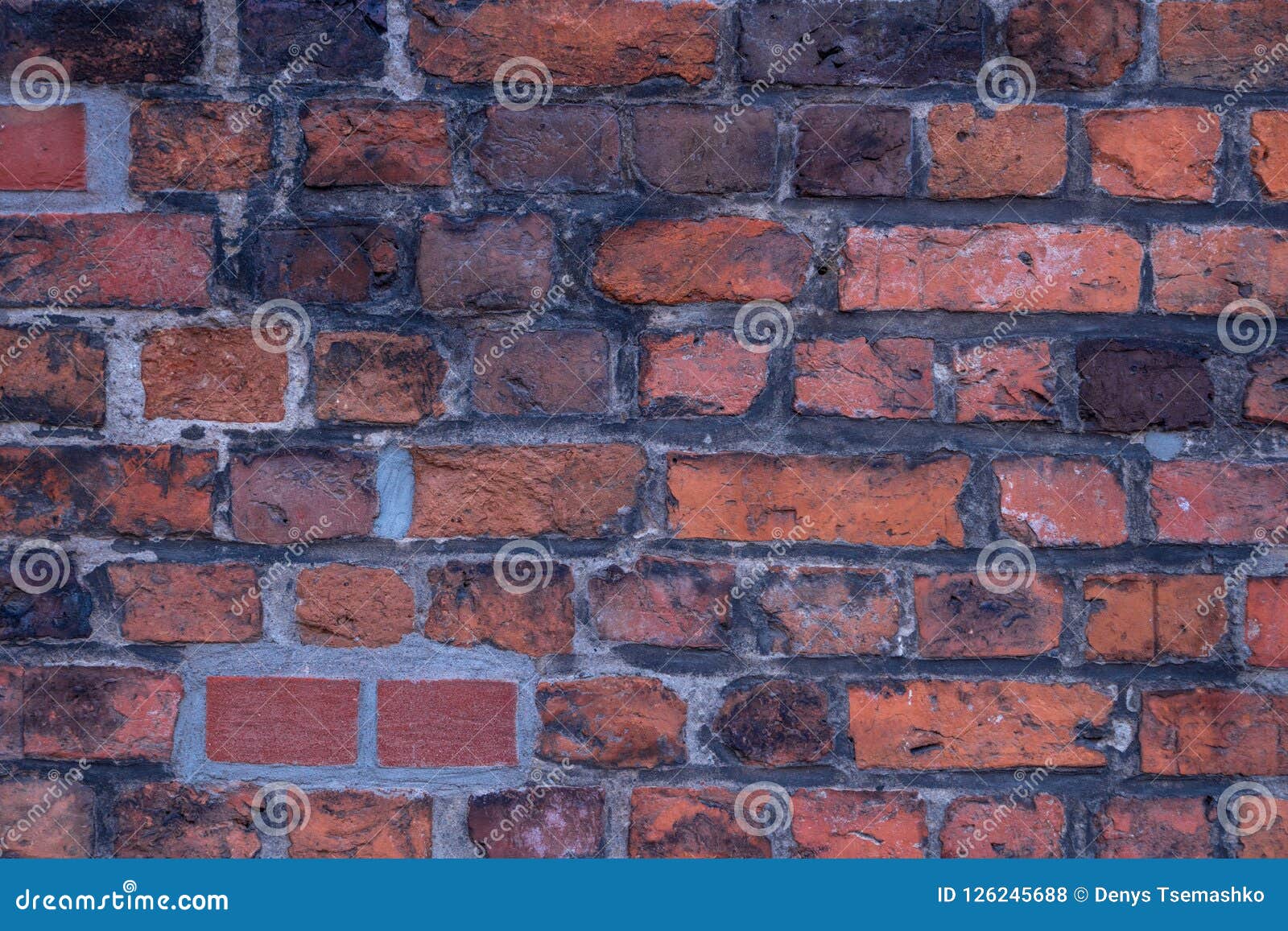 Fondo De La Textura Roja Del Modelo De La Pared De Ladrillo Grande Para