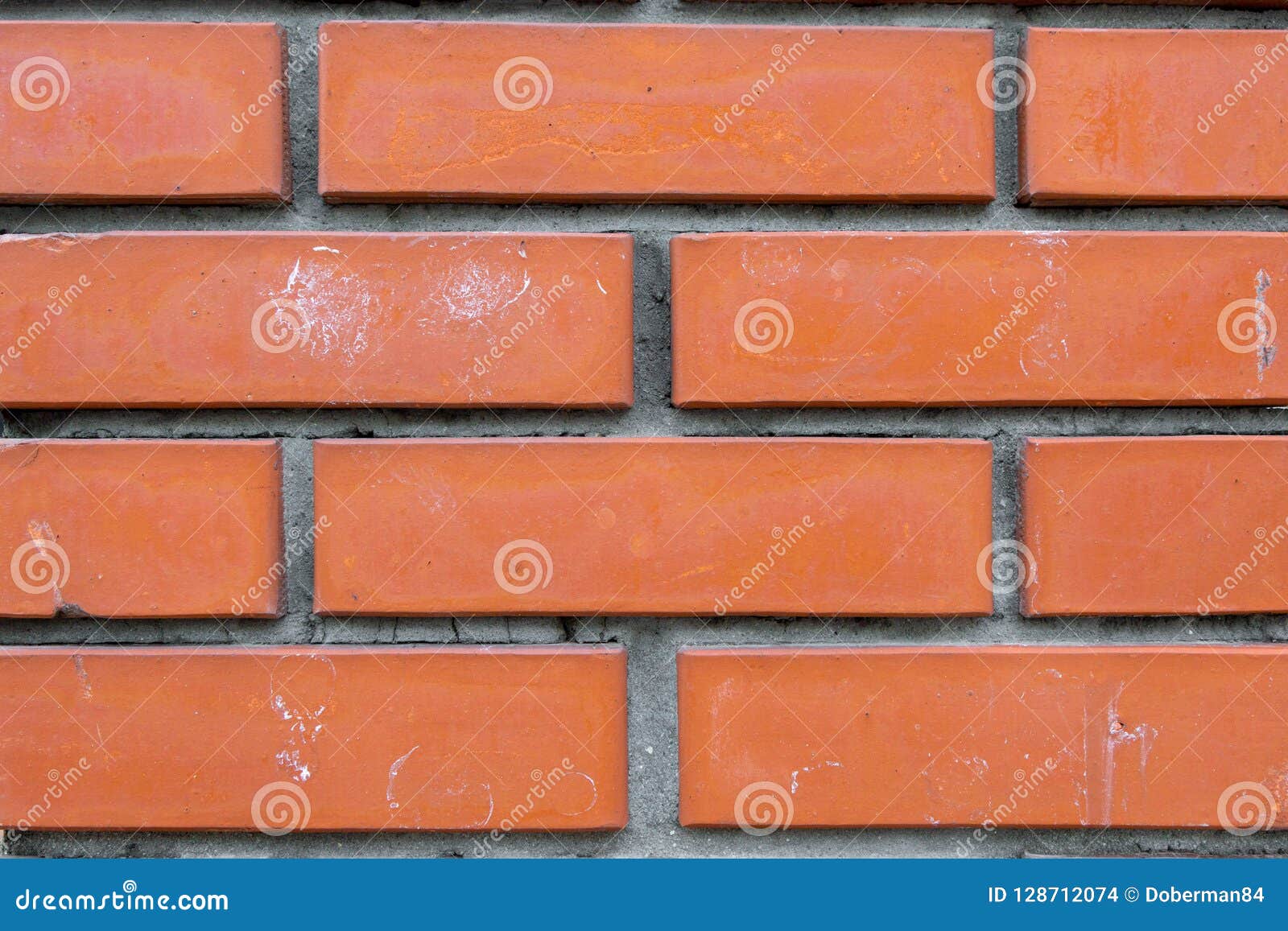 Fondo De La Textura Roja Del Modelo De La Pared De Ladrillo Grande Para