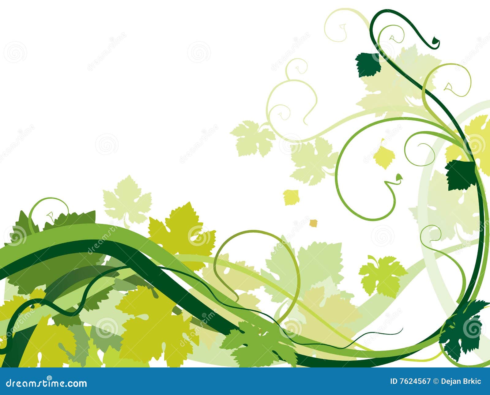 Fondo de la vid ilustración del vector. Ilustración de elegancia - 7624567