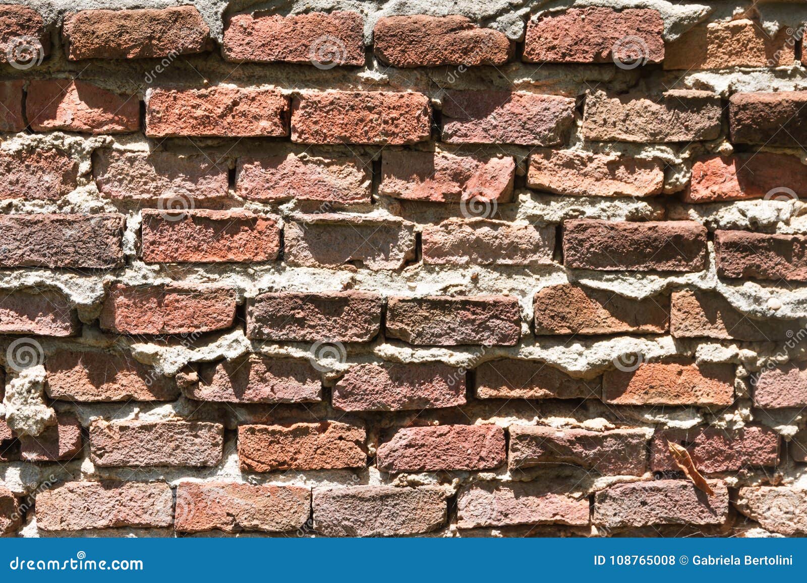 Fondo De Ladrillos Rústicos Foto de archivo - Imagen de ladrillos ...