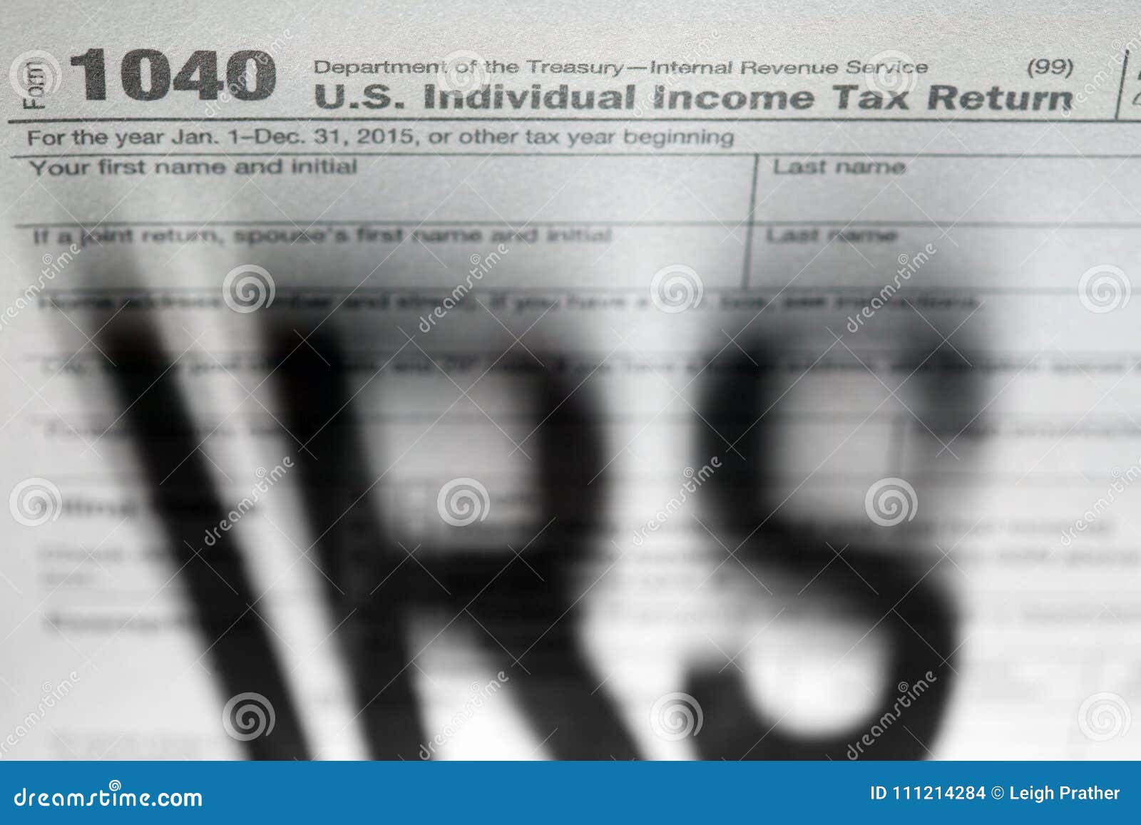 Fondo De Las Formas De Impuesto Con El IRS Imagen de archivo editorial ...