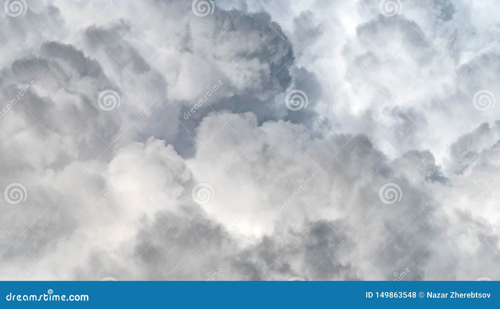 Fondo De Las Nubes De Tormenta Antes De Una Tempestad De Truenos Foto ...