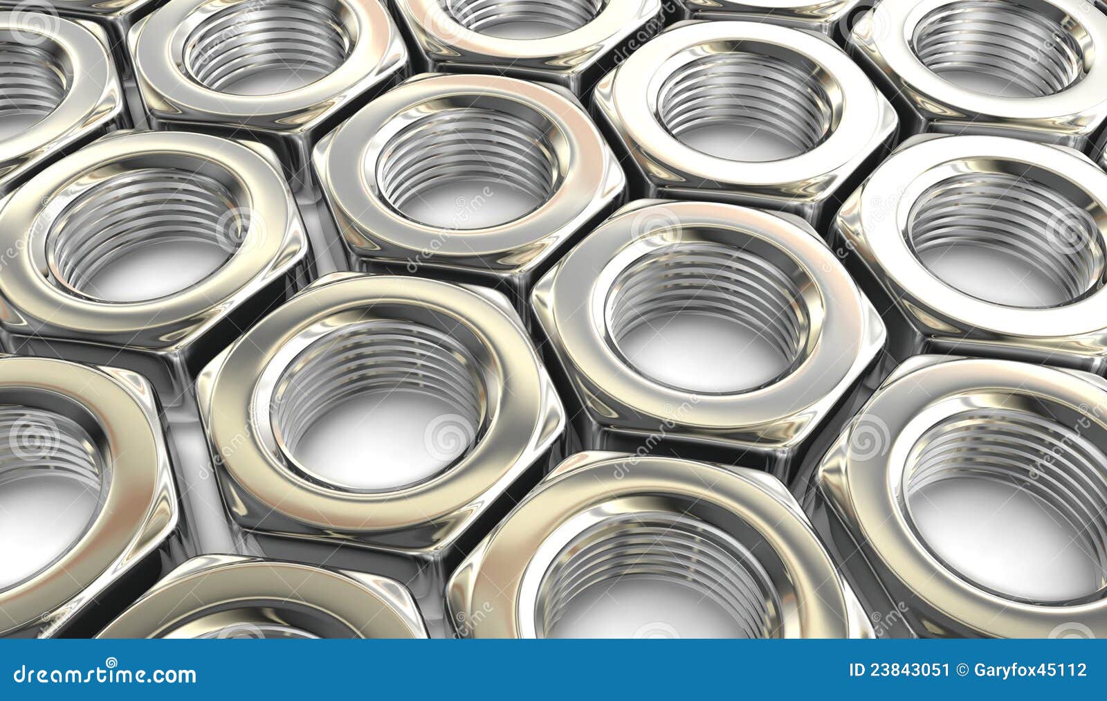 Fondo De Las Tuercas Del Metal Stock de ilustración - Ilustración de ...