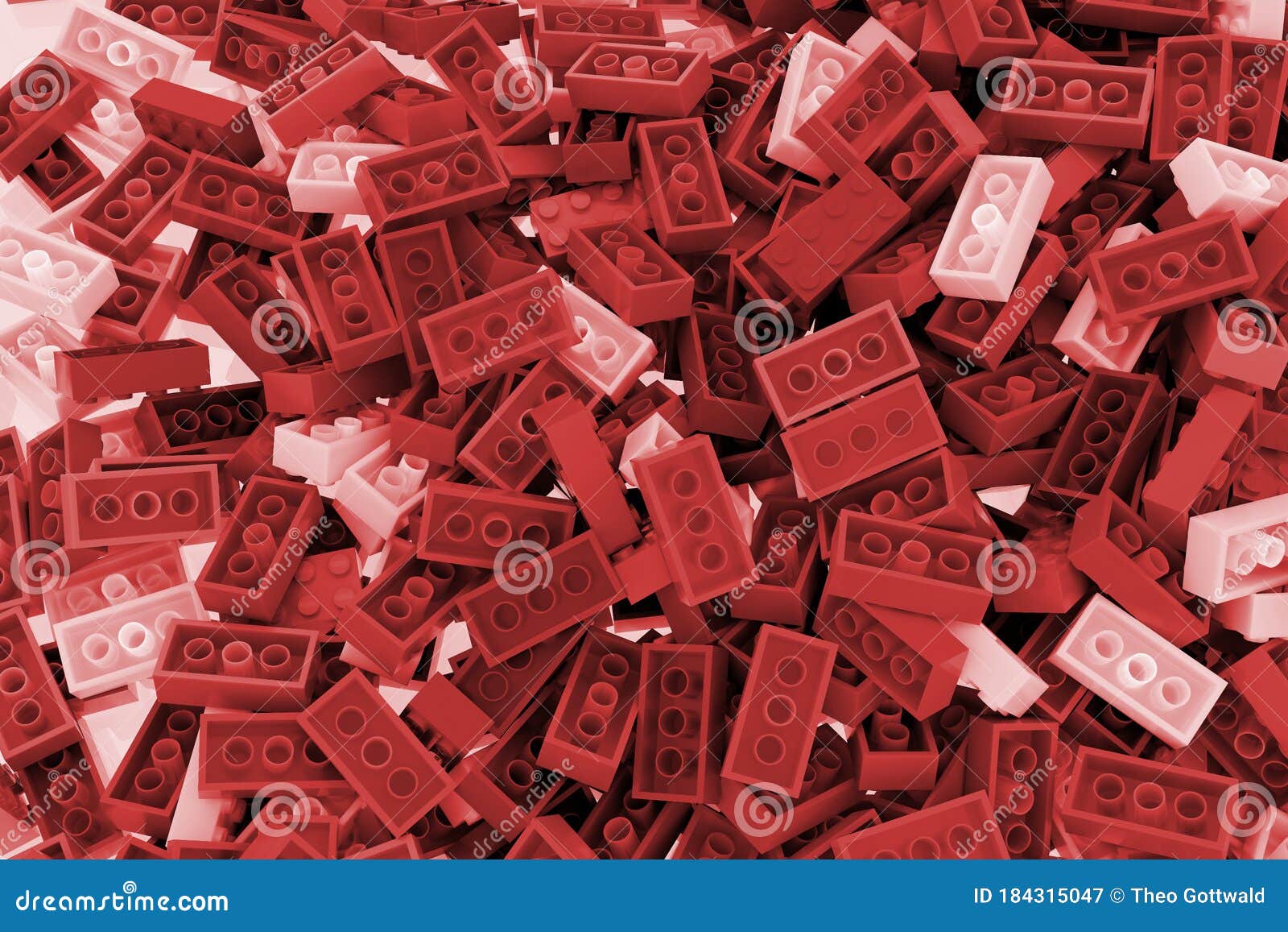 Fondo de lego rojo y rosa stock de ilustración. Ilustración de ...