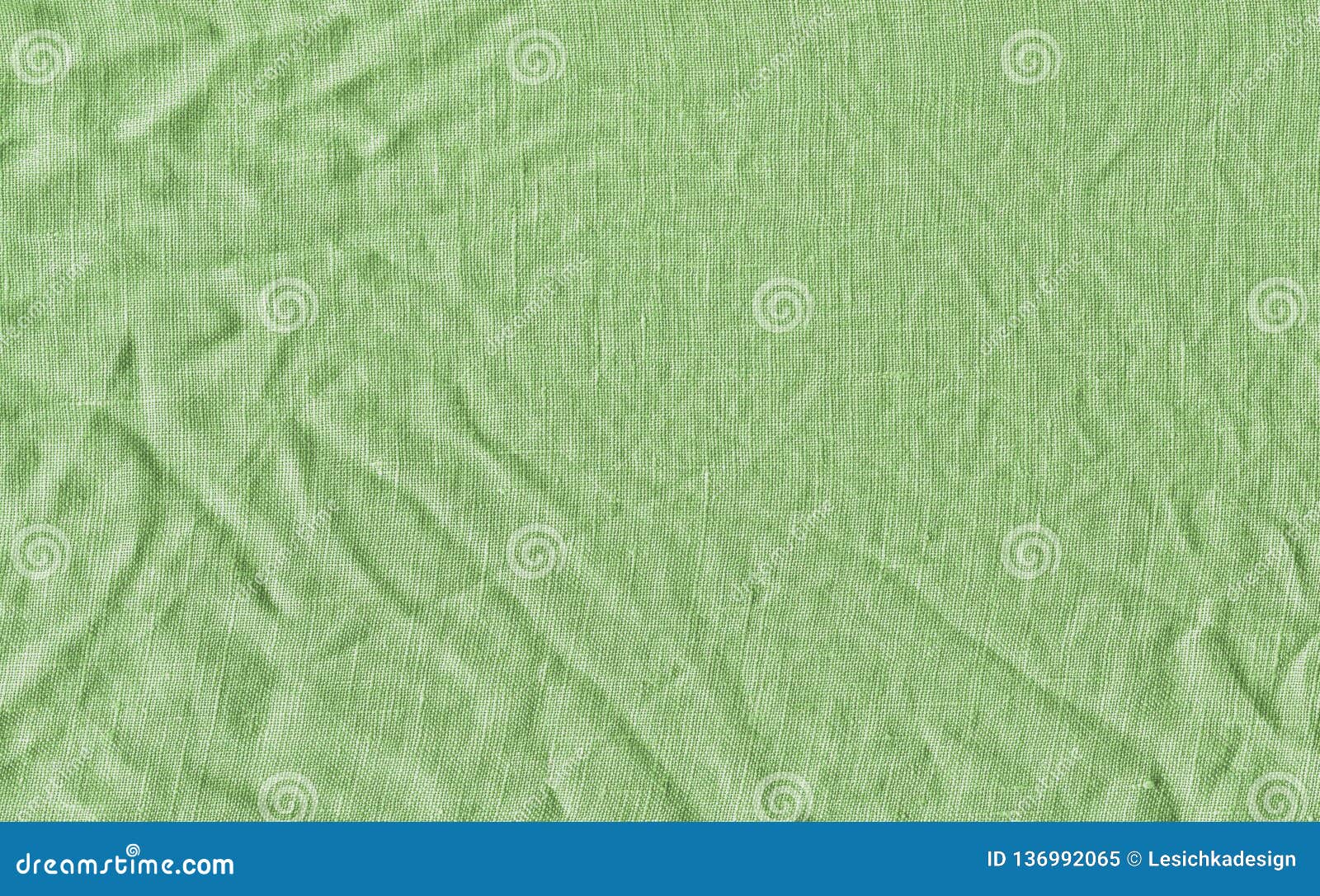 Fondo De Lino Verde De La Textura Imagen de archivo - Imagen de punto ...
