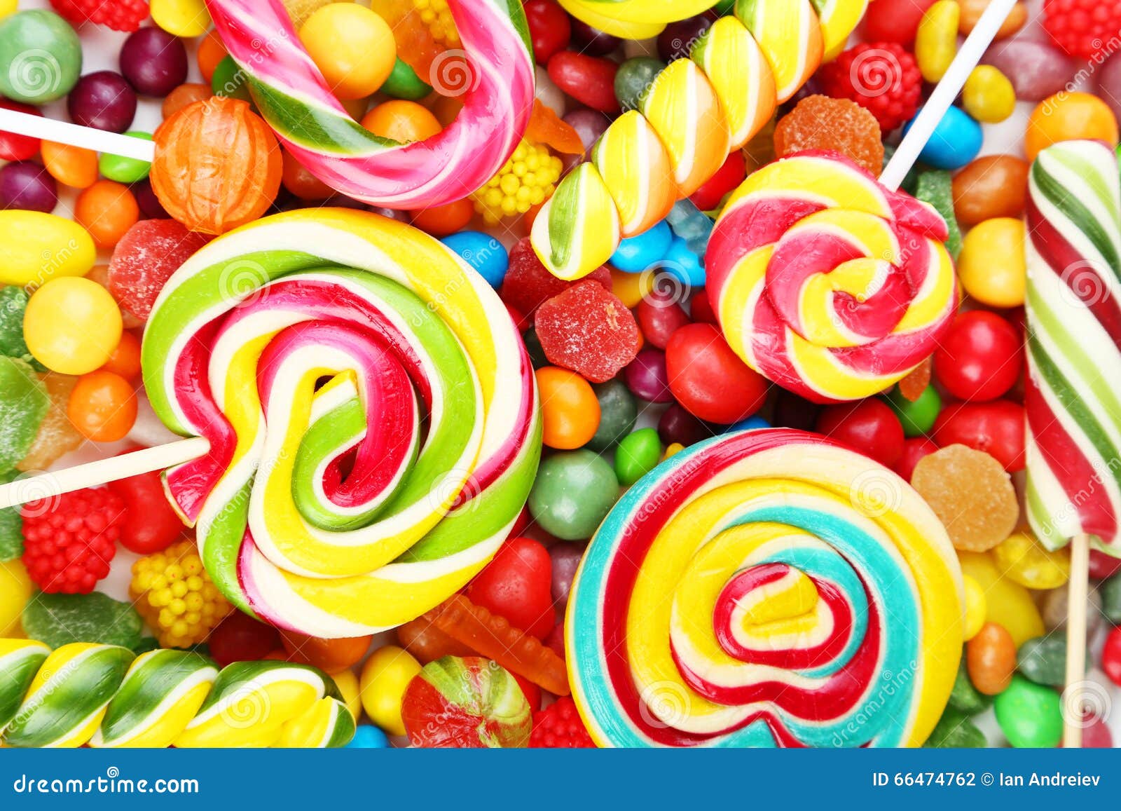 Fondo de los caramelos foto de archivo. Imagen de mezcla - 66474762