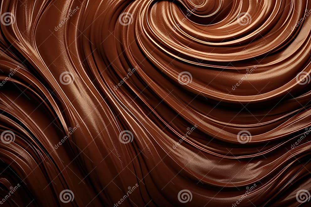 Fondo De Masa De Choco De Textura De Chocolate Stock de ilustración ...