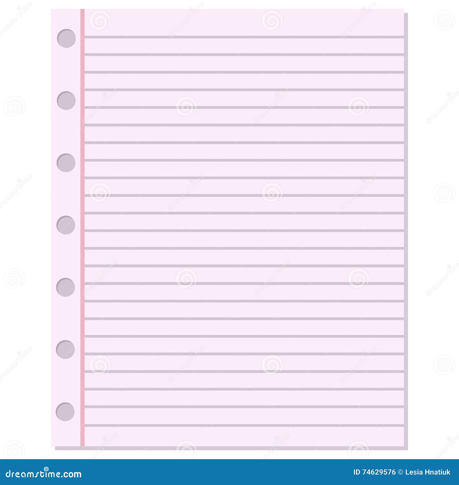 Fondo De Papel Del Vector Del Cuaderno Ilustración del Vector ...