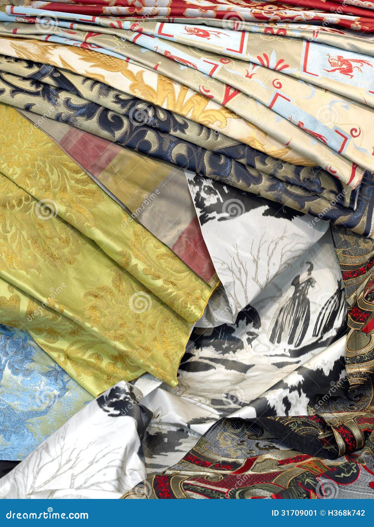 Fondo De Seda De La Industria Textil Imagen de archivo - Imagen de ...