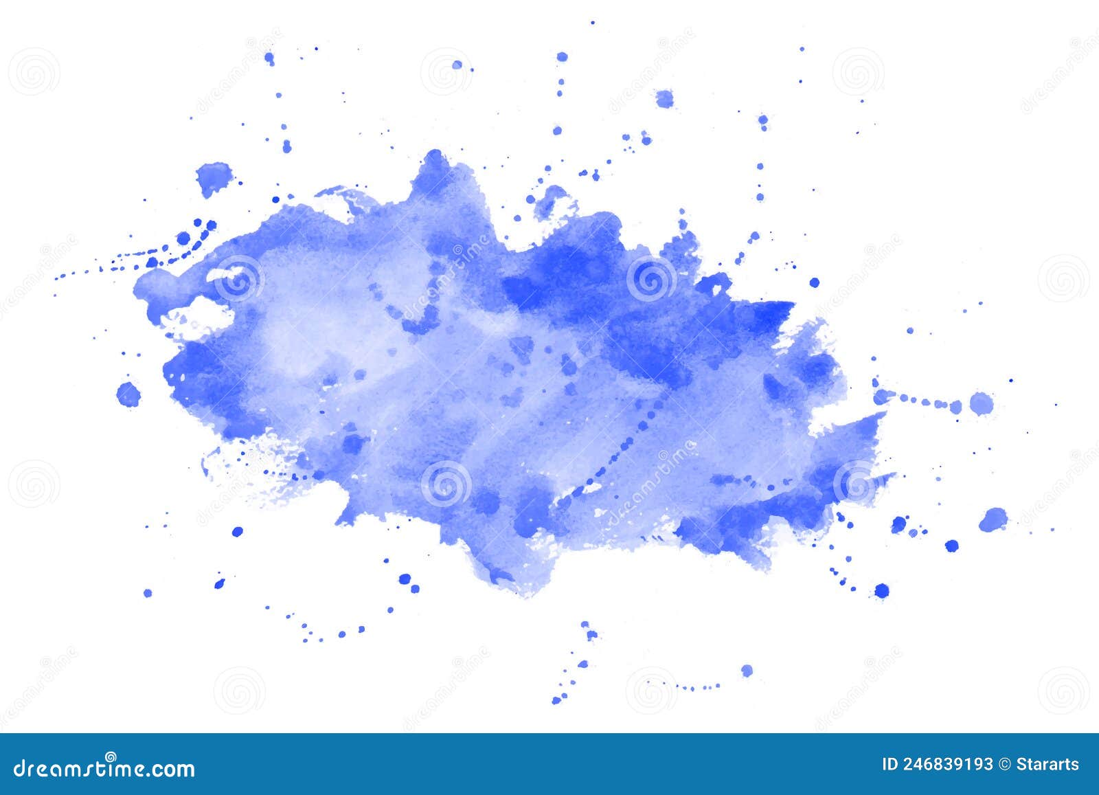 Fondo De Textura De Mancha De Color Azul Abstracto Ilustración del ...