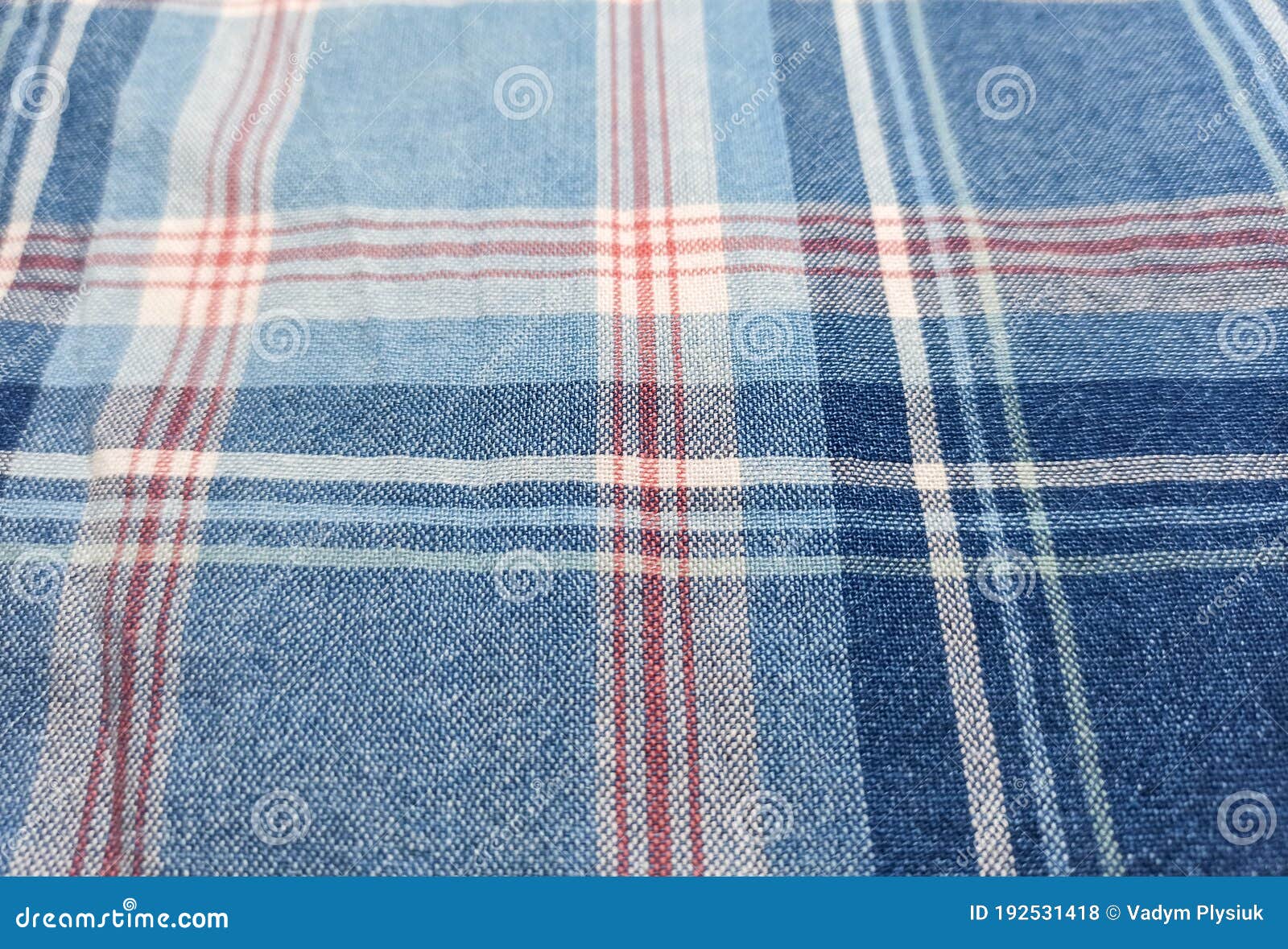 Fondo De Textura De Tela Marcada. Material Para Ropa Foto de archivo ...