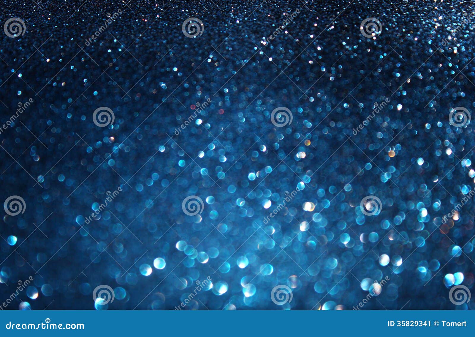 Fondo Defocused Azul De Las Luces. Luces Abstractas Del Bokeh. Imagen ...
